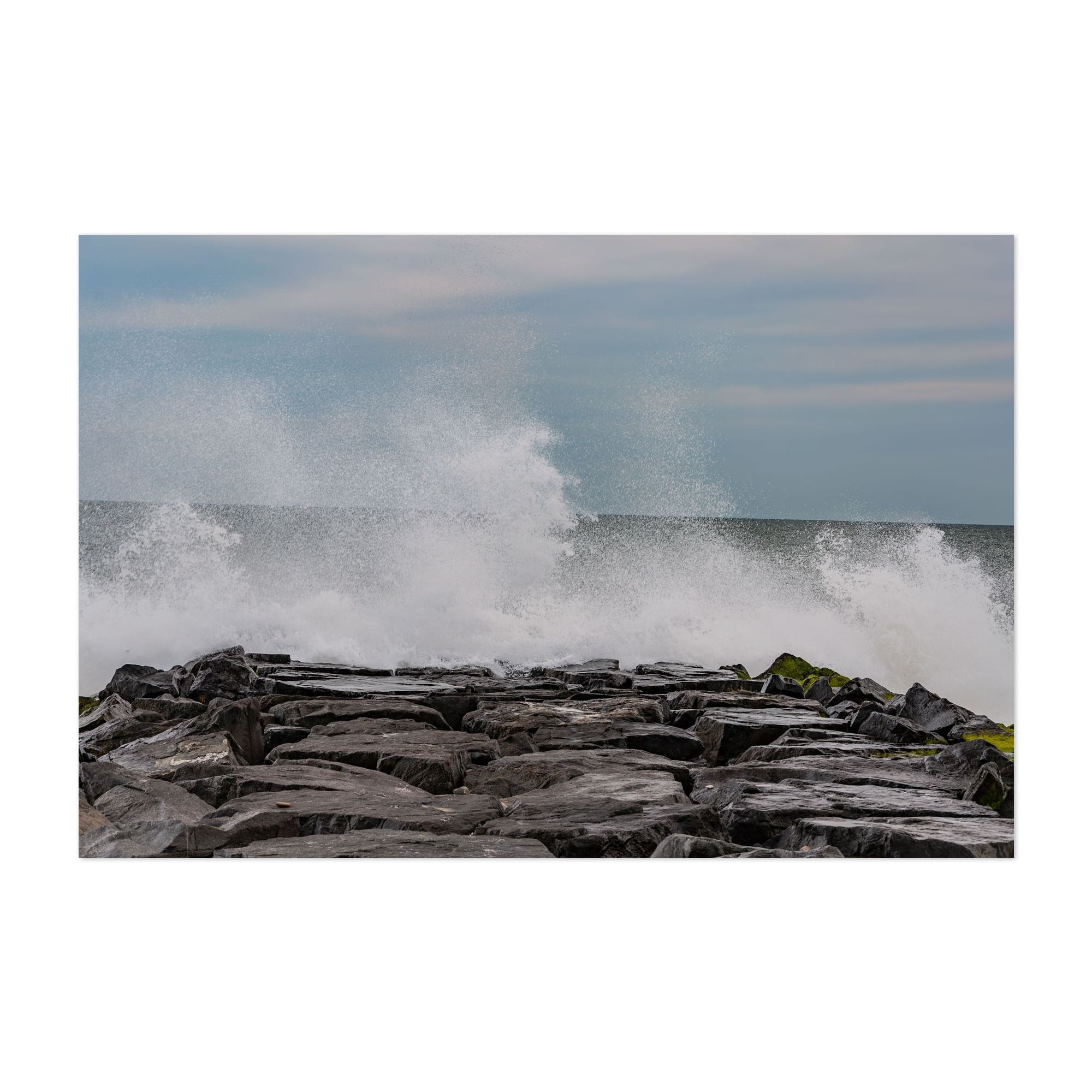 The Unruly Atlantic Ocean, Cape May, NJ - Cape May Point New Jersey ...