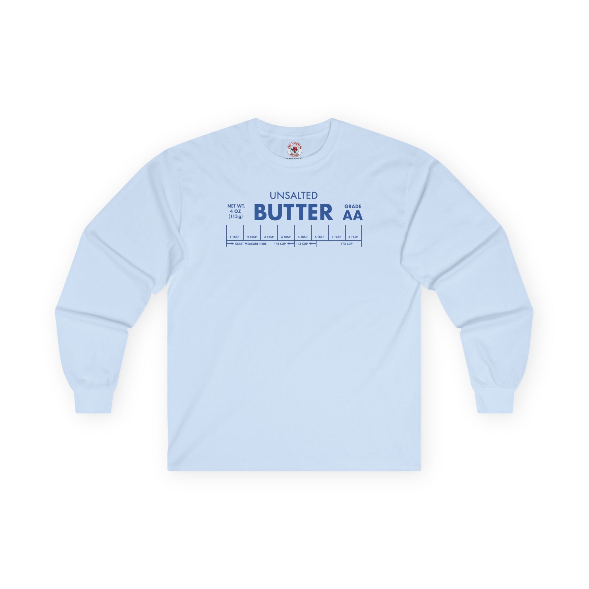 Unsalted Butter Long Sleeve Tee - Walmart.com