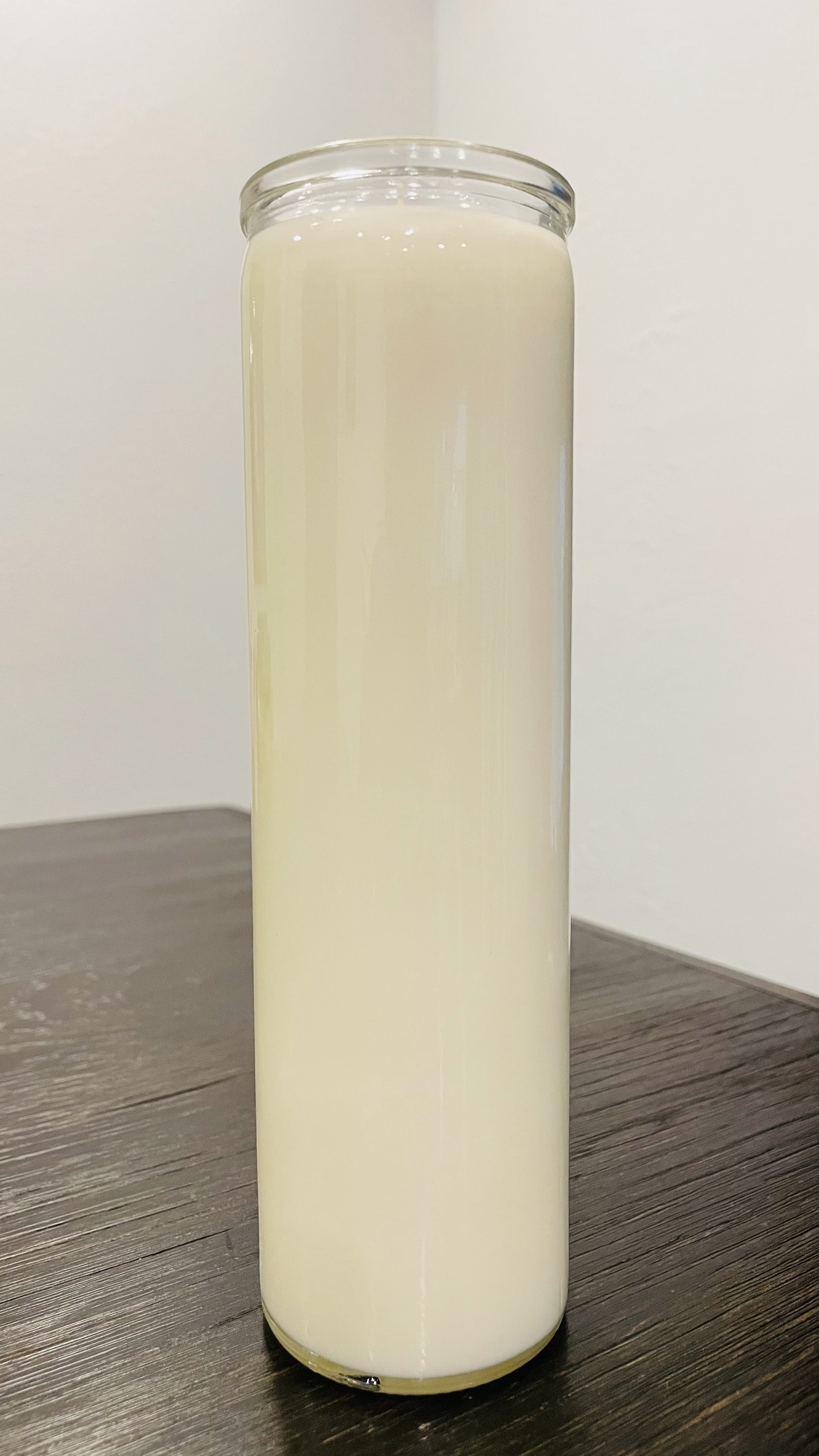Unscented 7-9 Day Candle with 7-9 Burn Time, 100% Natural Soy ...