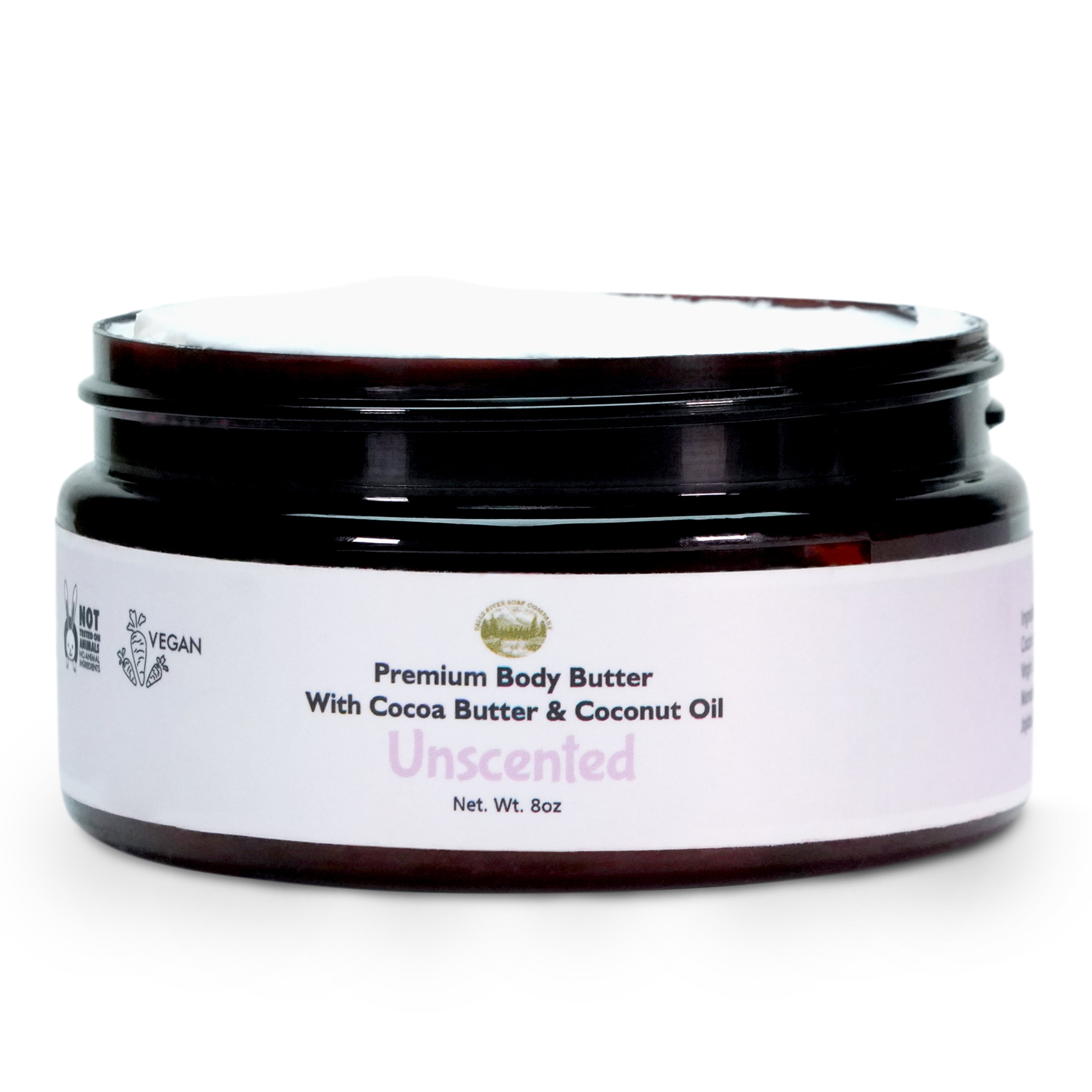 Unscented Body Butter - 8oz Premium Handmade Natural Moisturizing Body ...