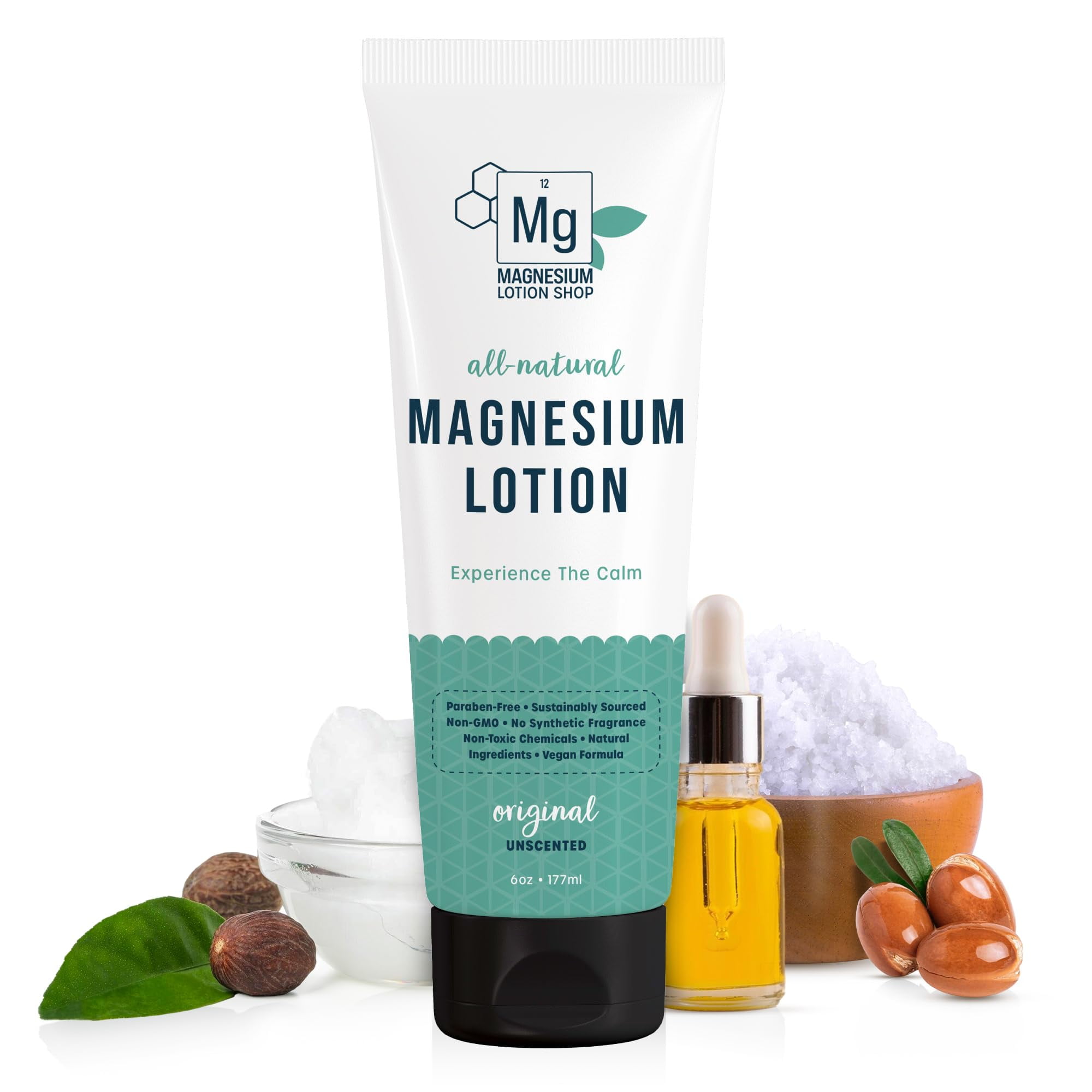 Unscented Magnesium Lotion for DPF11 Sleep | 250mg per Teaspoon | We ...