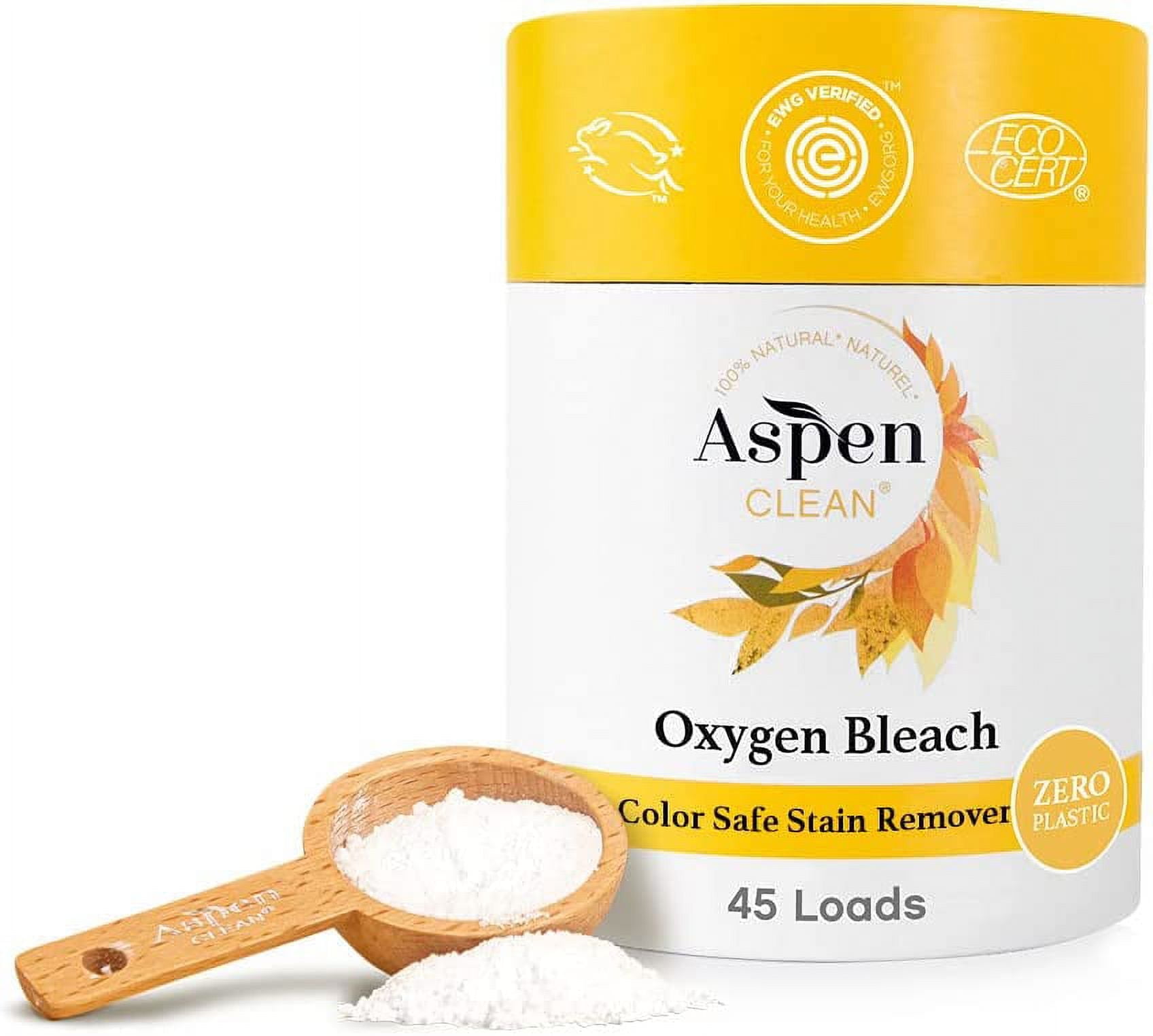 Unscented Oxygen Bleach Powder And Color Safe Stain Remover By , Zero ...