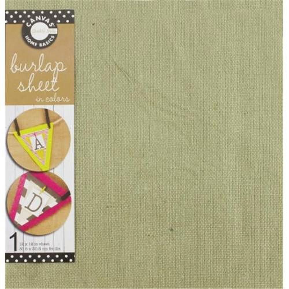 Unsewn Burlap Sheet 100% Jute 12"X12"-Linen - Walmart.com