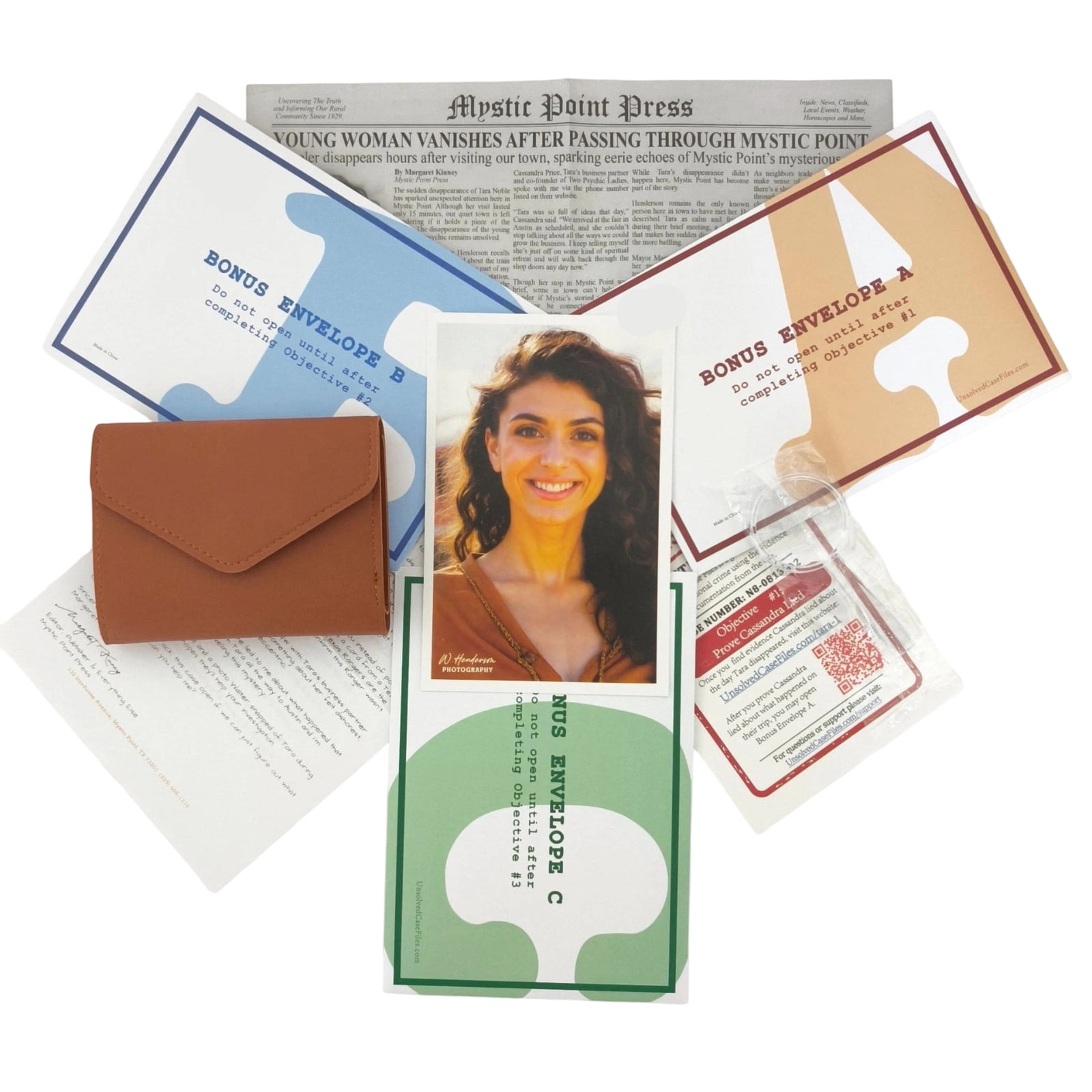 Unsolved Case Files Cold Case Murder Mystery Game, Immersive Puzzle ...