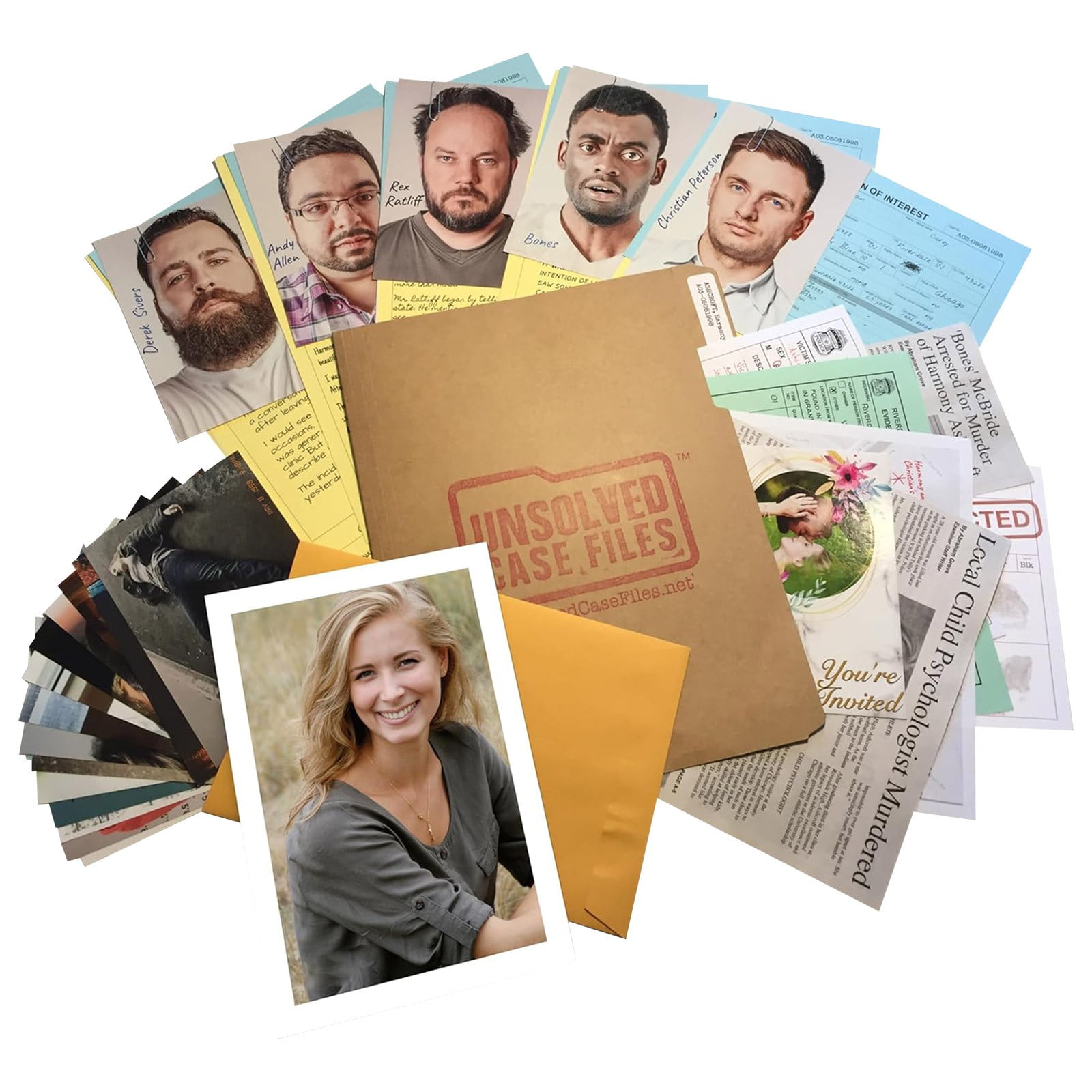 Unsolved Case Files Cold Case Mystery Game | Harmony Ashcroft Murder ...