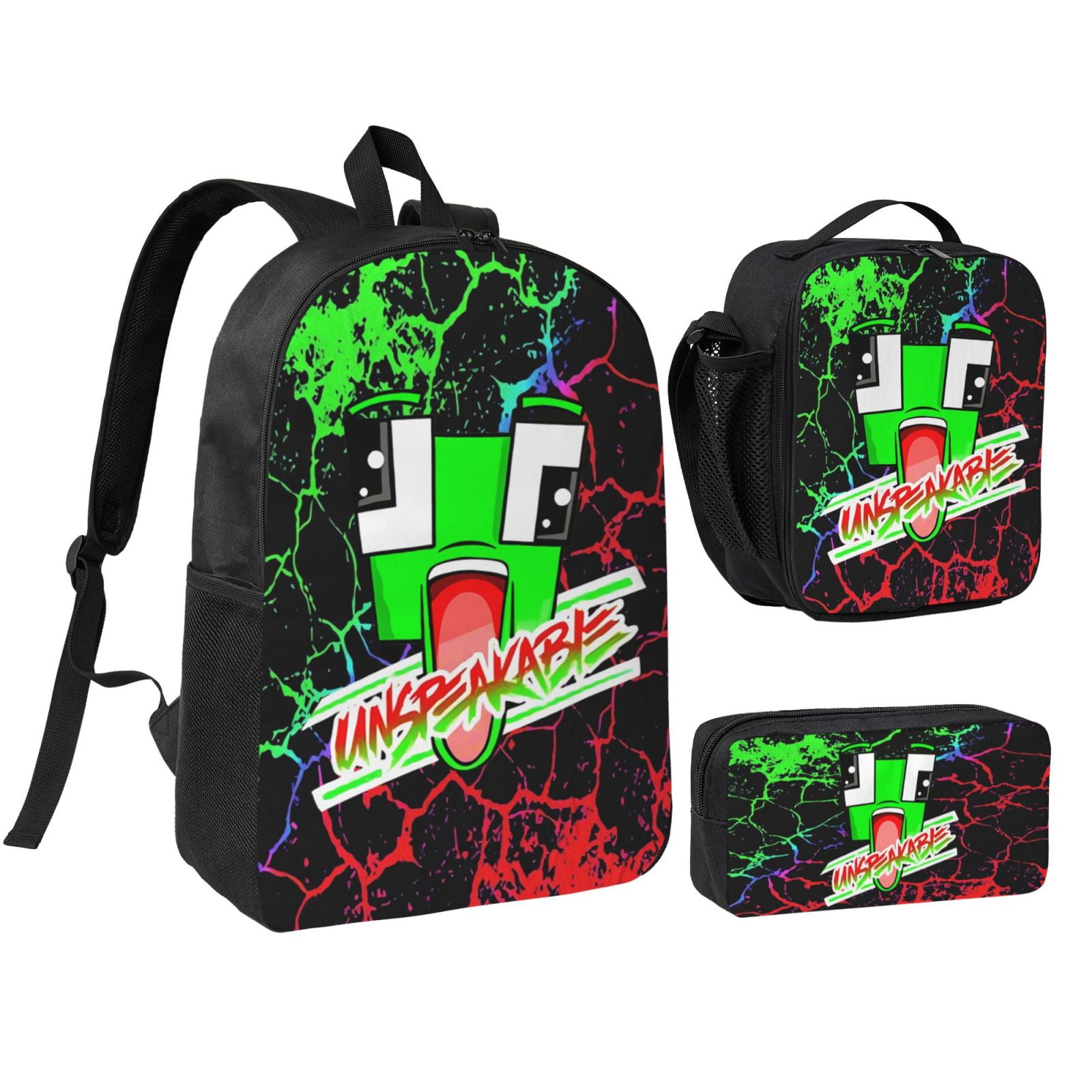 Unspeak-able Backpack Set – 3PCS Supplies Combo with Backpack, Lunch ...