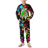 Nintendo Super Mario Boys Zip Up Hoodie and Sweatpants for Kids, 2 ...
