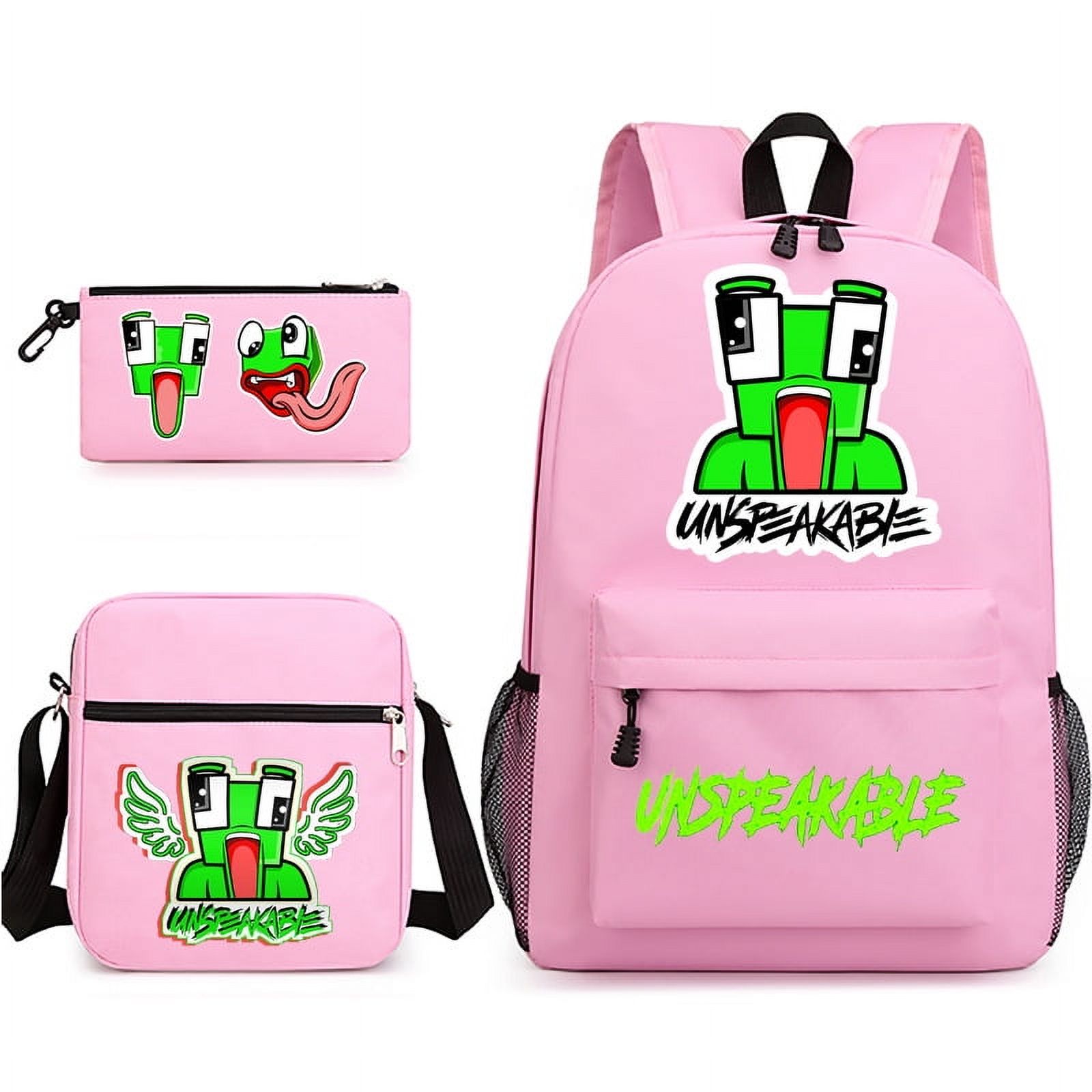UnspeakableAnime 3 PCS Sets Backpack for Women/Women/Teen, Work ...