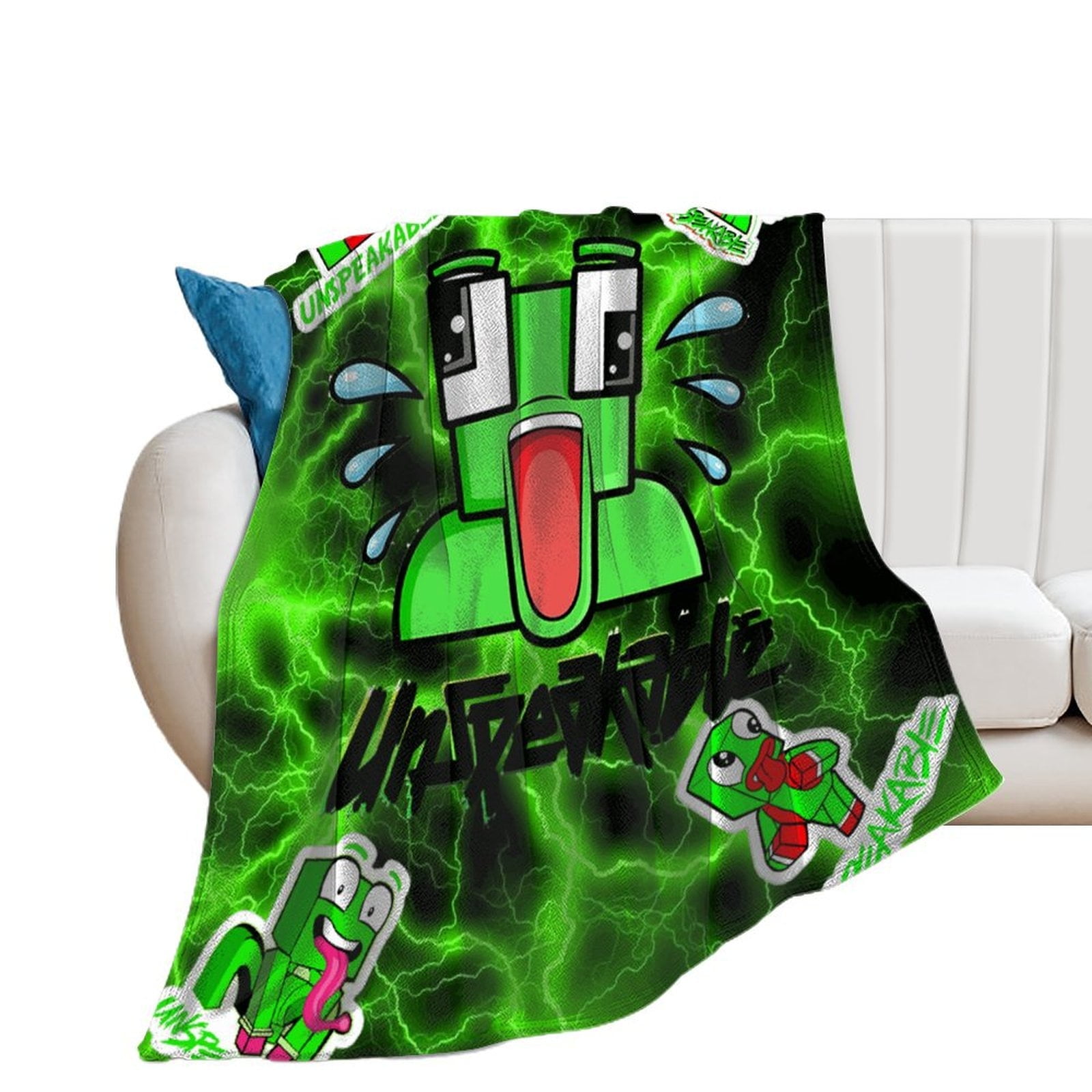 UnspeakableCartoon Anime Soft Plush Blanket And Bed Blanket 60"*80"（150 ...