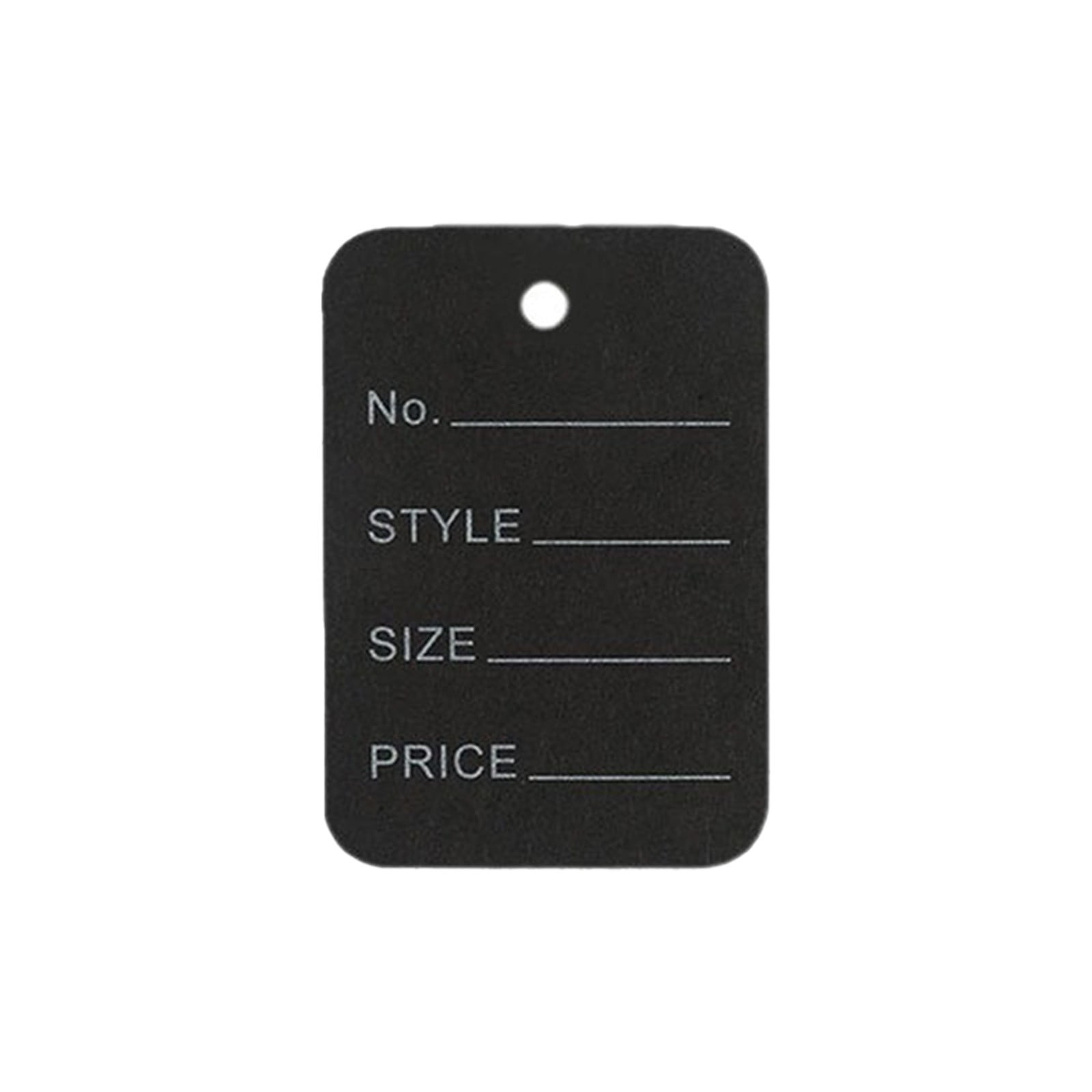 Unstrung Price Tags with Pre-Punched Hole – Durable Paper Tags for ...