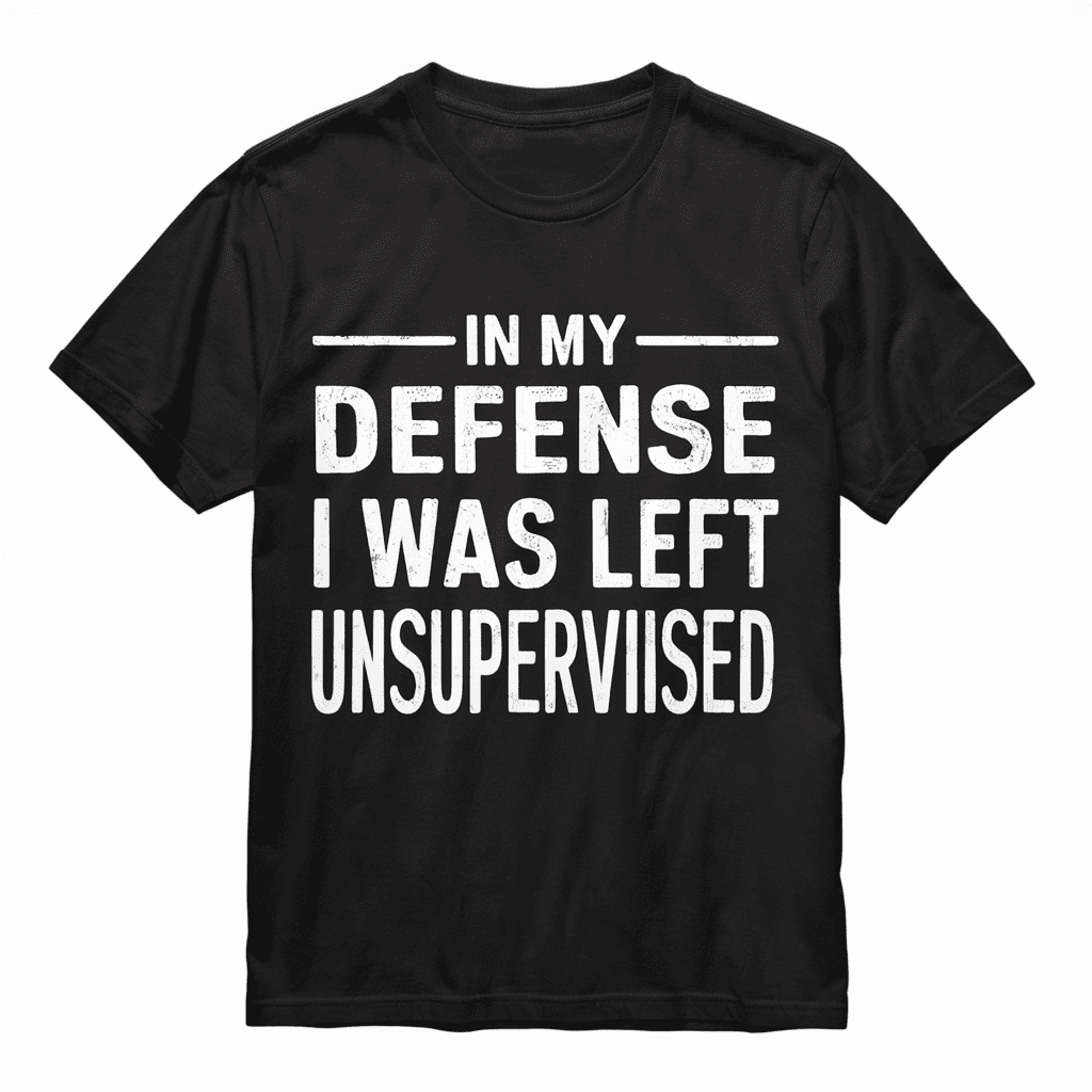 Unsupervised and Loving Every Minute Tee Shirt for Rebels - Walmart.com