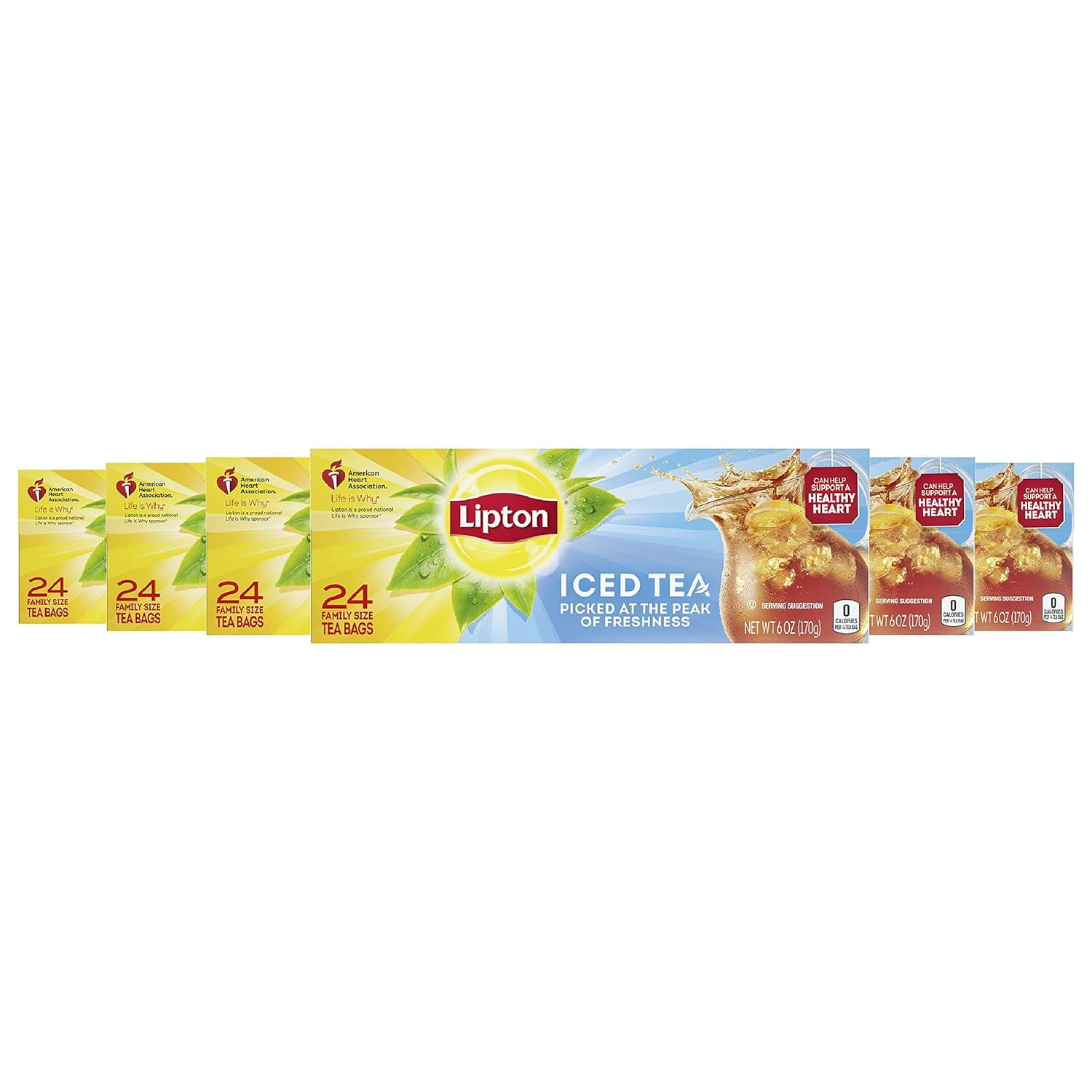 Unsweetened Iced Tea Bags, Family Size Tea Bags, 144 Total Tea Bags ...