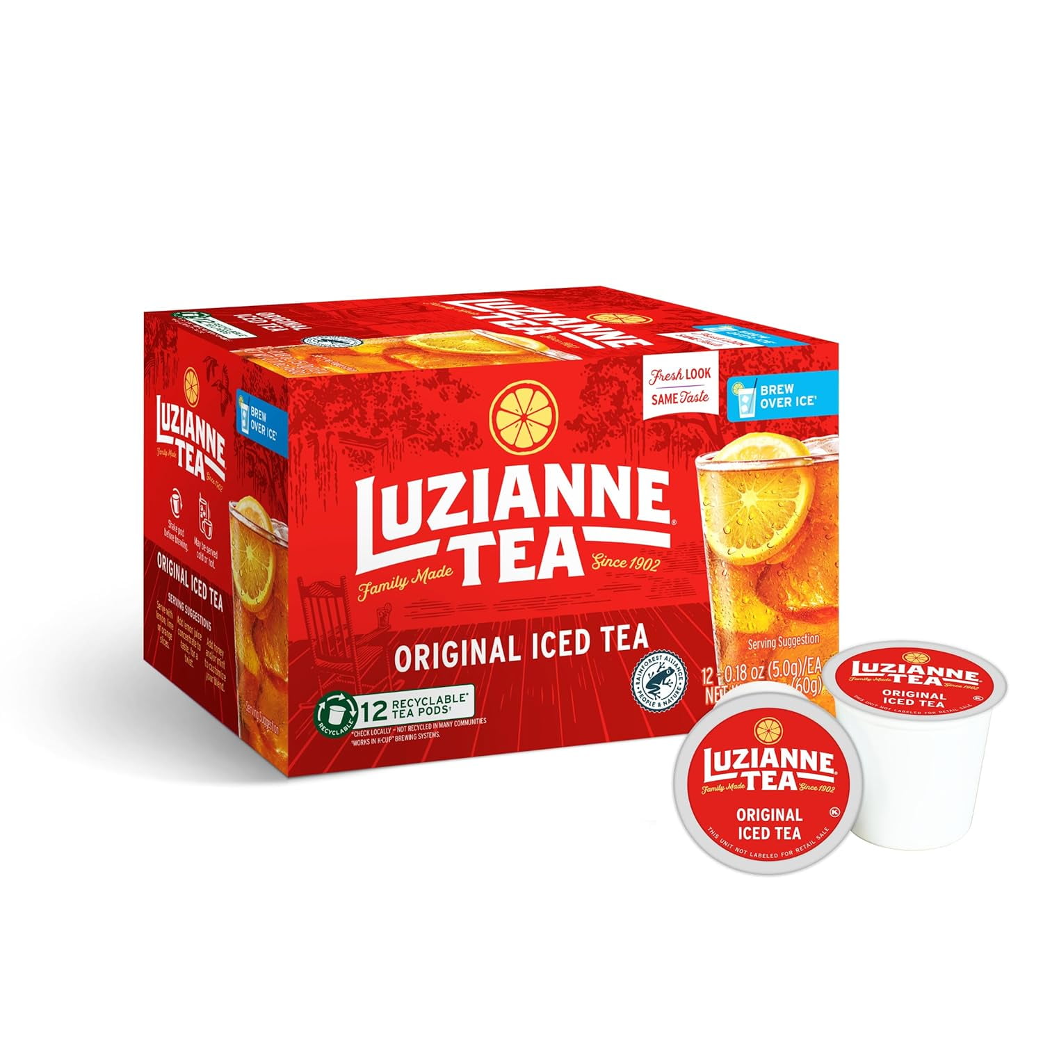 Unsweetened Iced Tea Single Serve Pods, 12ct Box (Pack of 1) - Walmart.com