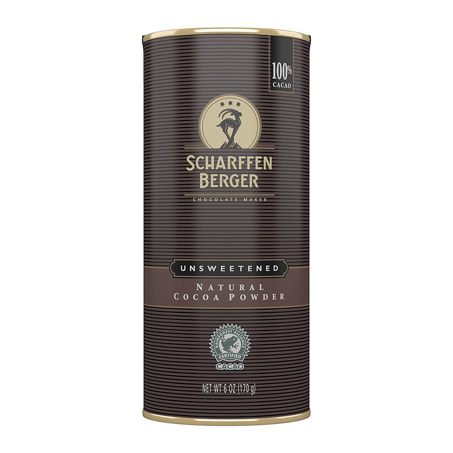 Unsweetened Natural Cocoa Powder 6 Oz Canister