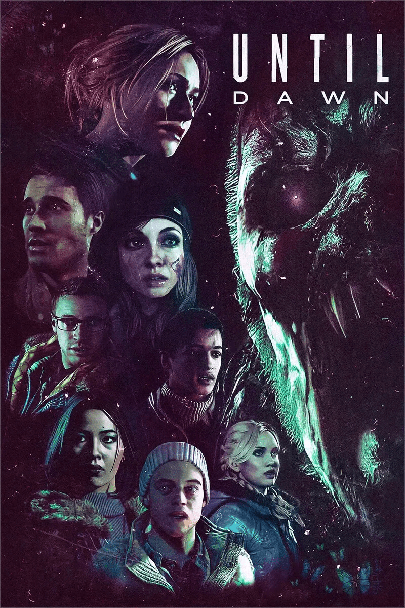 Until Dawn Horror Movie Film Poster Giclee Print Art - Walmart.com