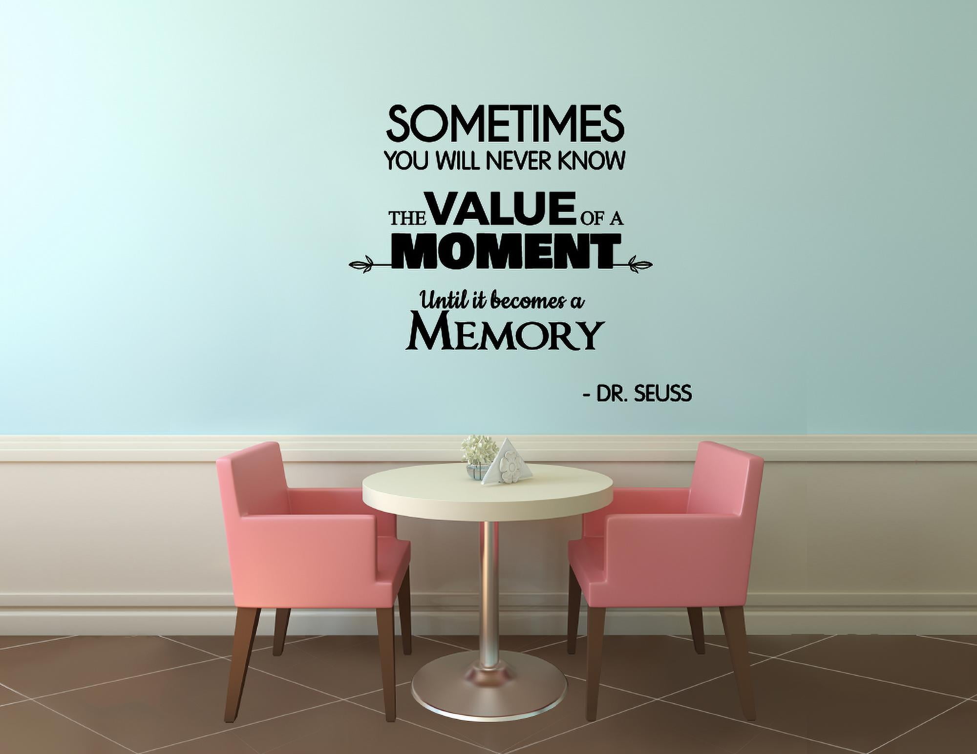 Until It Becomes A Memory Quote Positive Life Motivation Inspiration ...