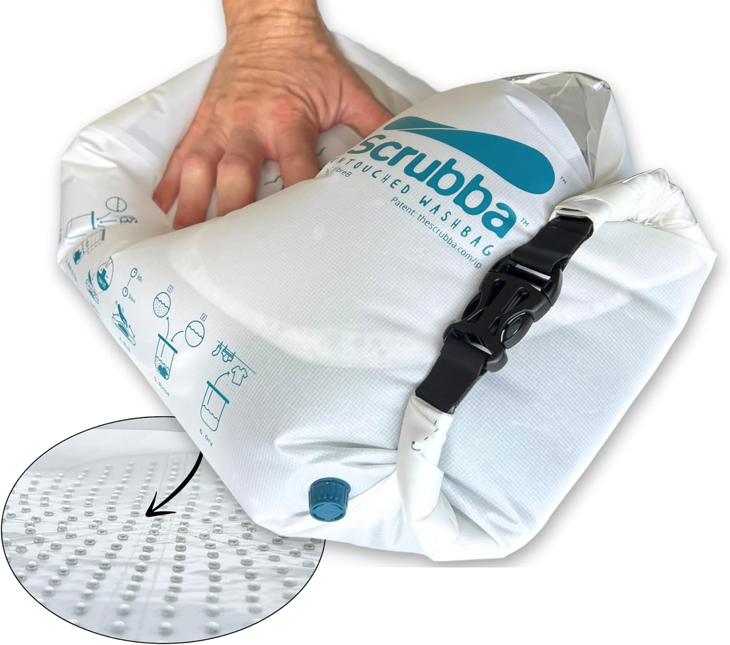 Untouched Wash Bag - Portable Washing Machine - Eco-Friendly Manual ...