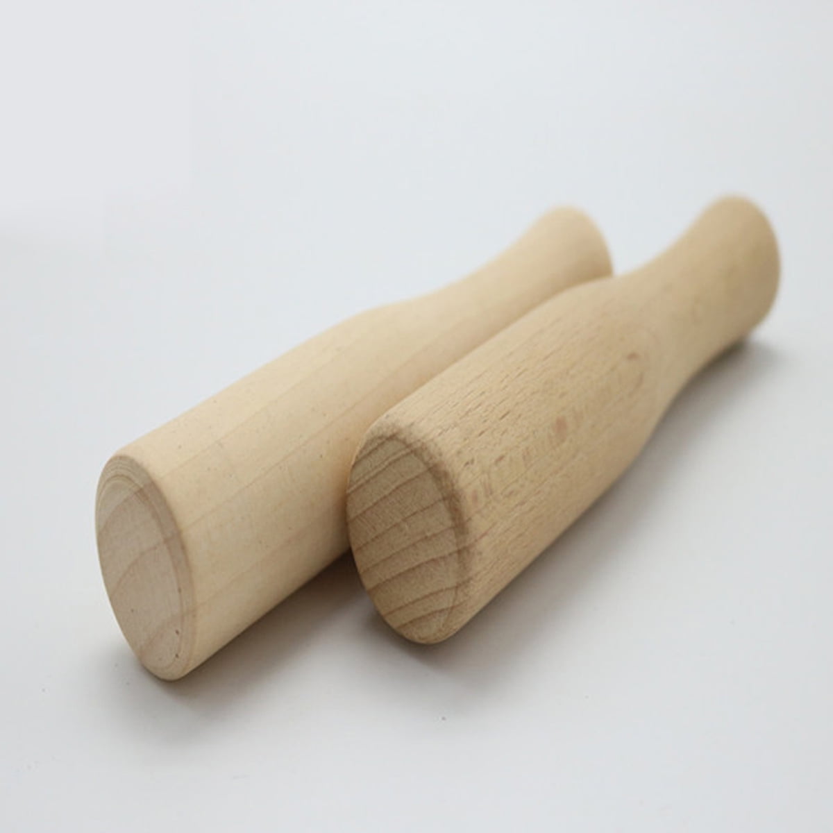 Unvarnished Wooden Food Muddler Grinding Rod Wood Pestle Professional ...