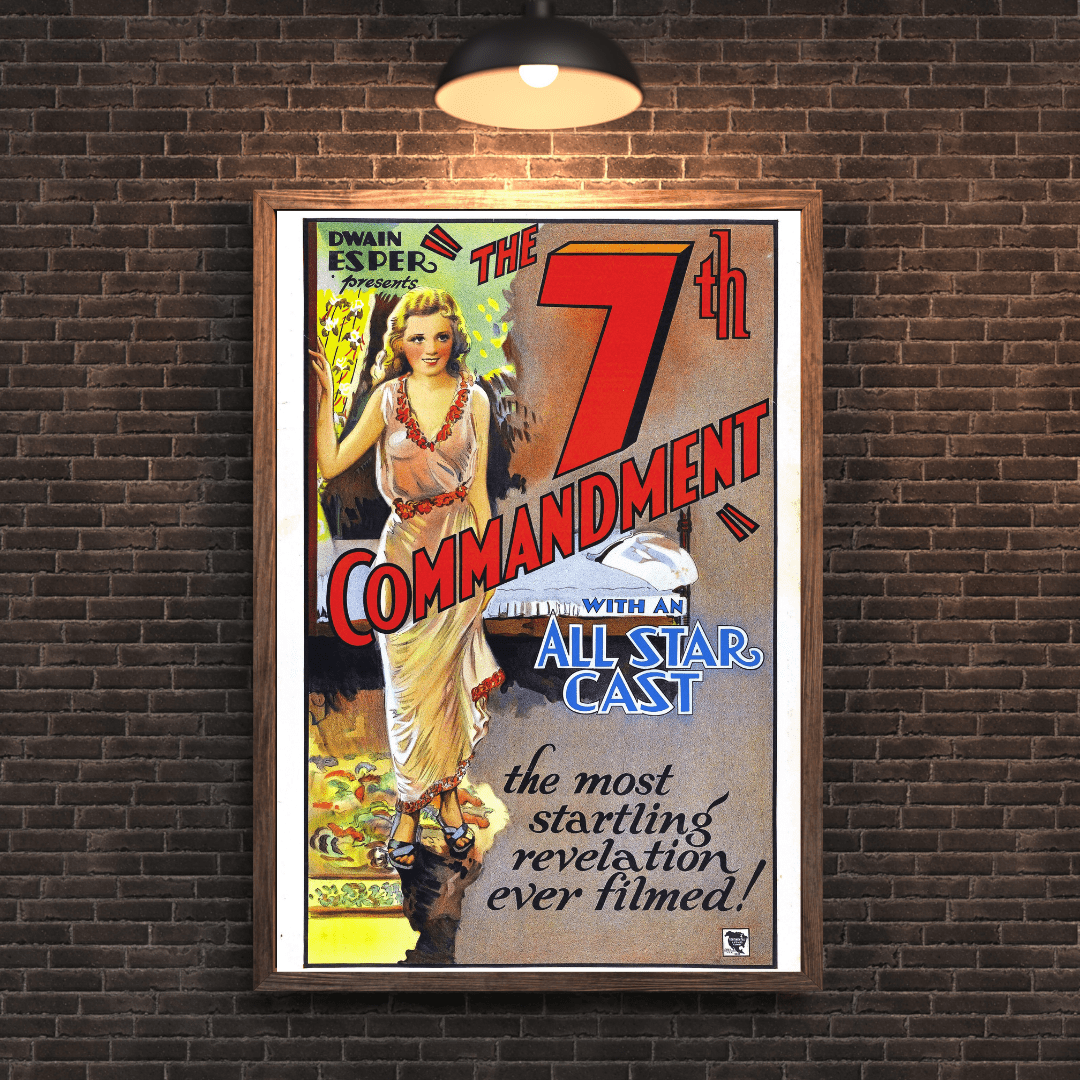 Unveiling Morality 7th Commandment Movie Poster - Walmart.com