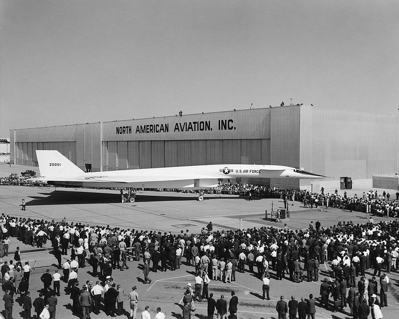Unveiling of North American XB-70 / XB-70A - 20x30 Inch Glossy ...
