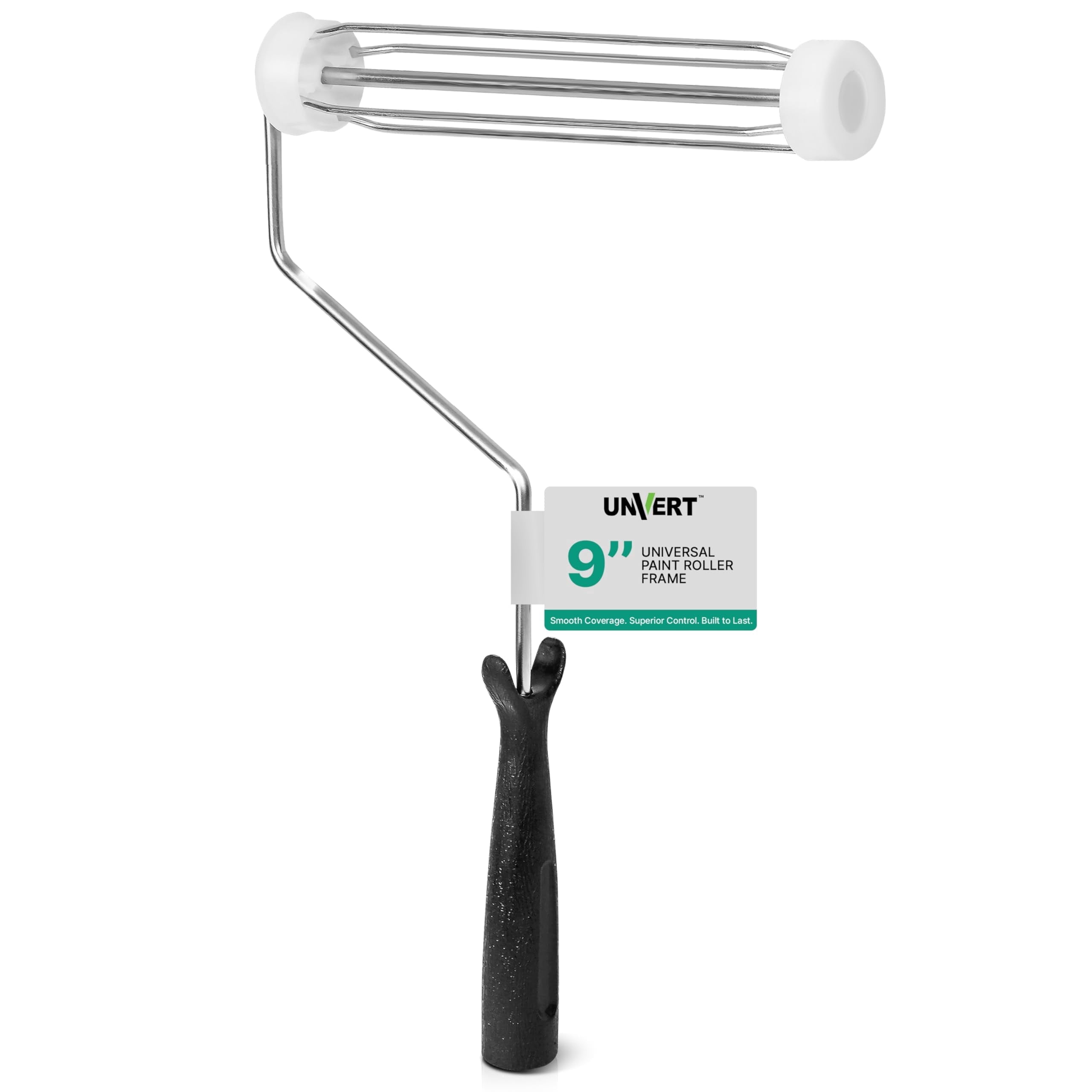 Unvert 9 Inch Paint Roller Frame, for Walls, Ceiling on All Surfaces 4 ...
