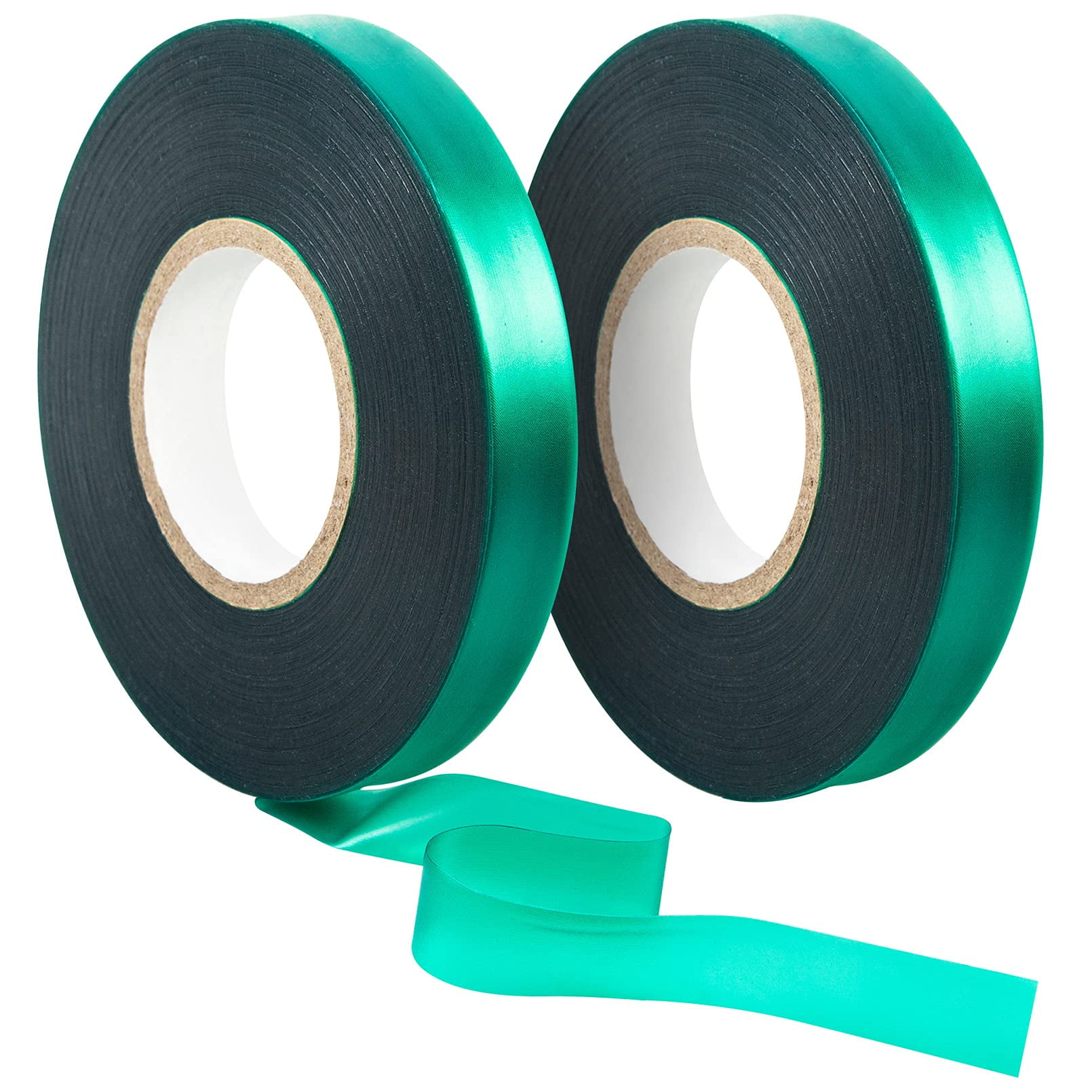 Unves 2 Pack Garden Tape Roll, 150 Ft Reusable Green Plant Ties Nursery ...
