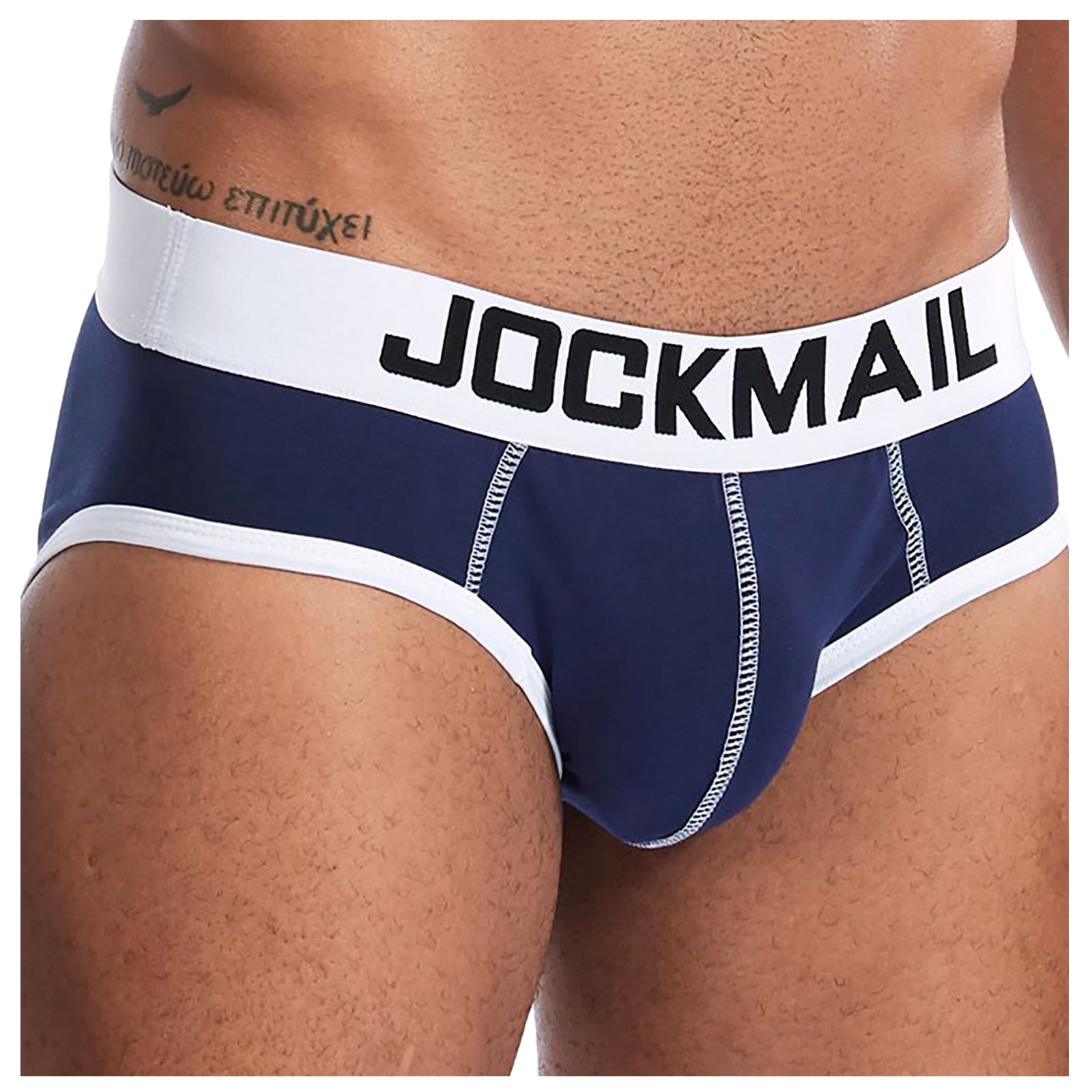 Uocefik Big Men Thongs Comfortable Sexy Low Rise Mens Athletic