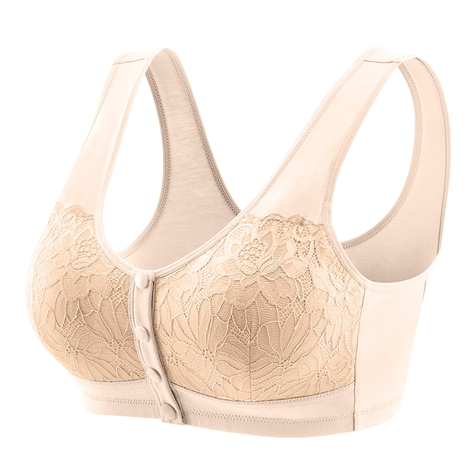 UoCefik Daisy Bras for Women No Underwire Front Closure Wireless ...