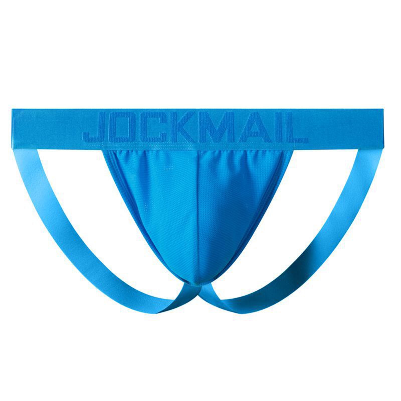 Uocefik Men Thong G String Soft Backless G String Jockstrap Mens