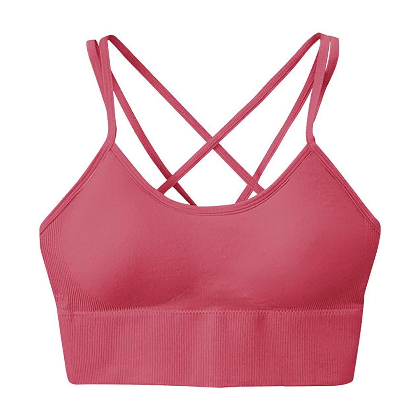 UoCefik Neck Bralettes Wireless Cami Bra Tank Top Bra Sports Bra for ...