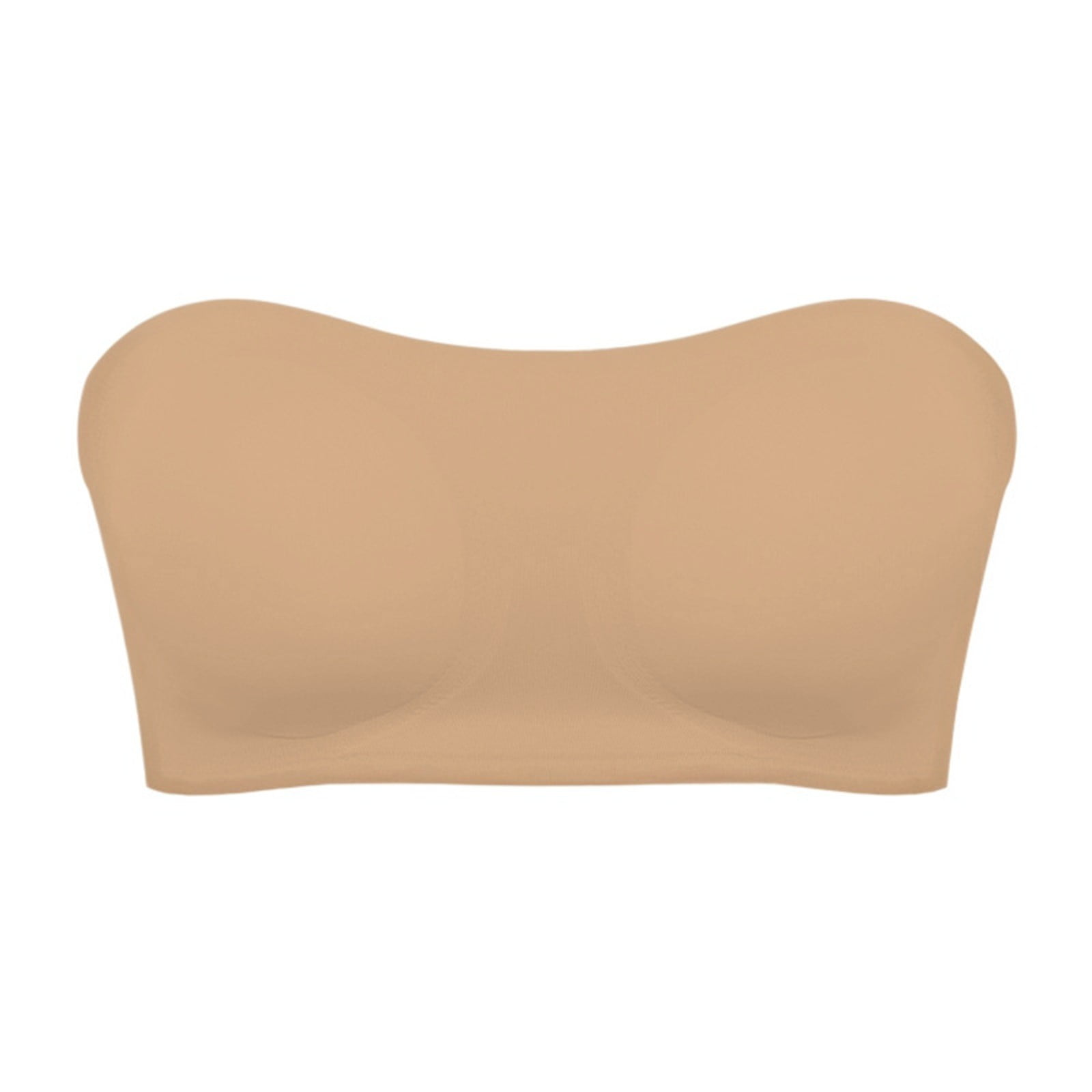 UoCefik Strapless Bras for Women Bandeau Bralette Seamless Wireless ...