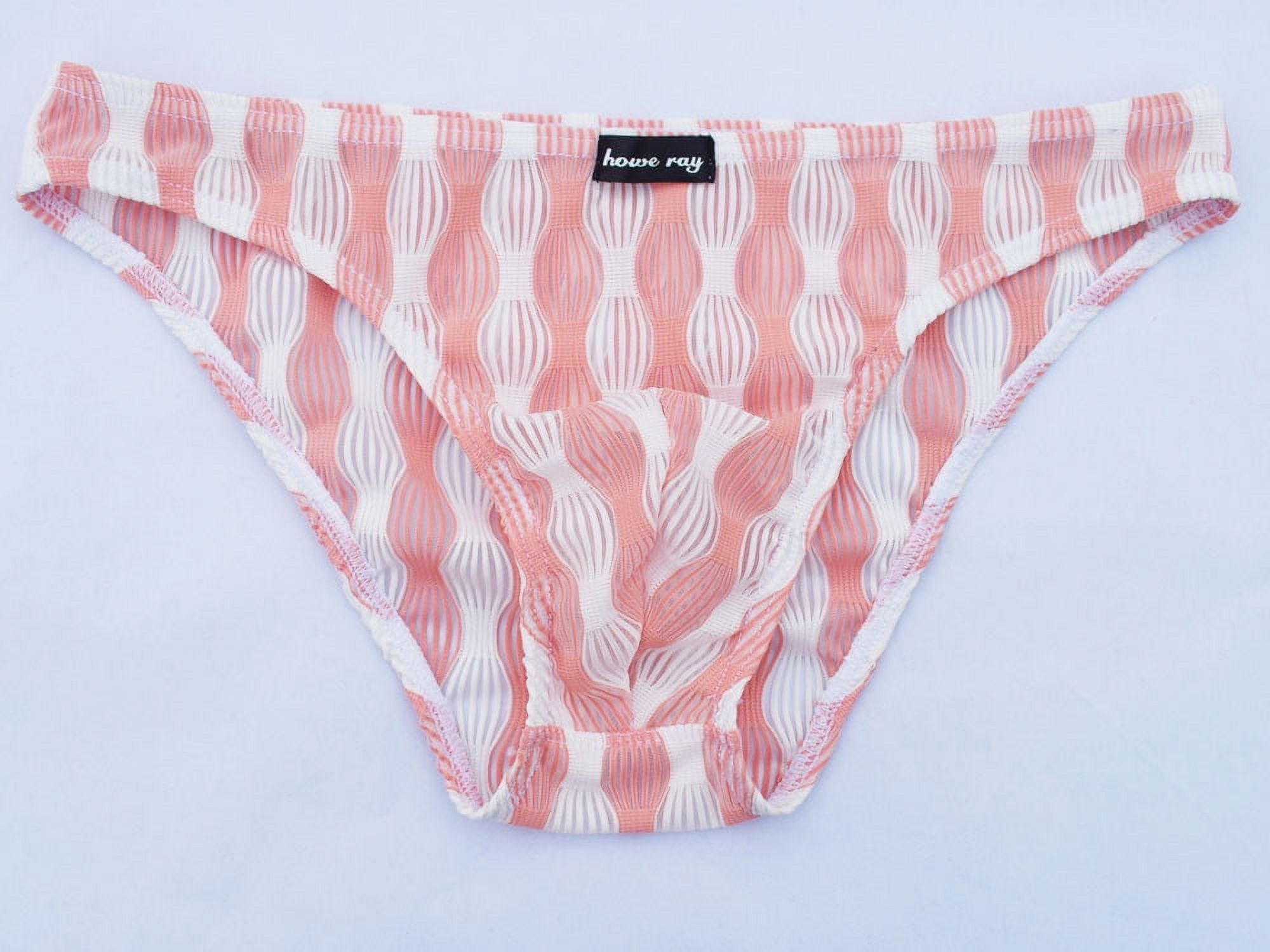 Uocefik Thongs For Men Classic Sexy G String Striped Mens Underwear