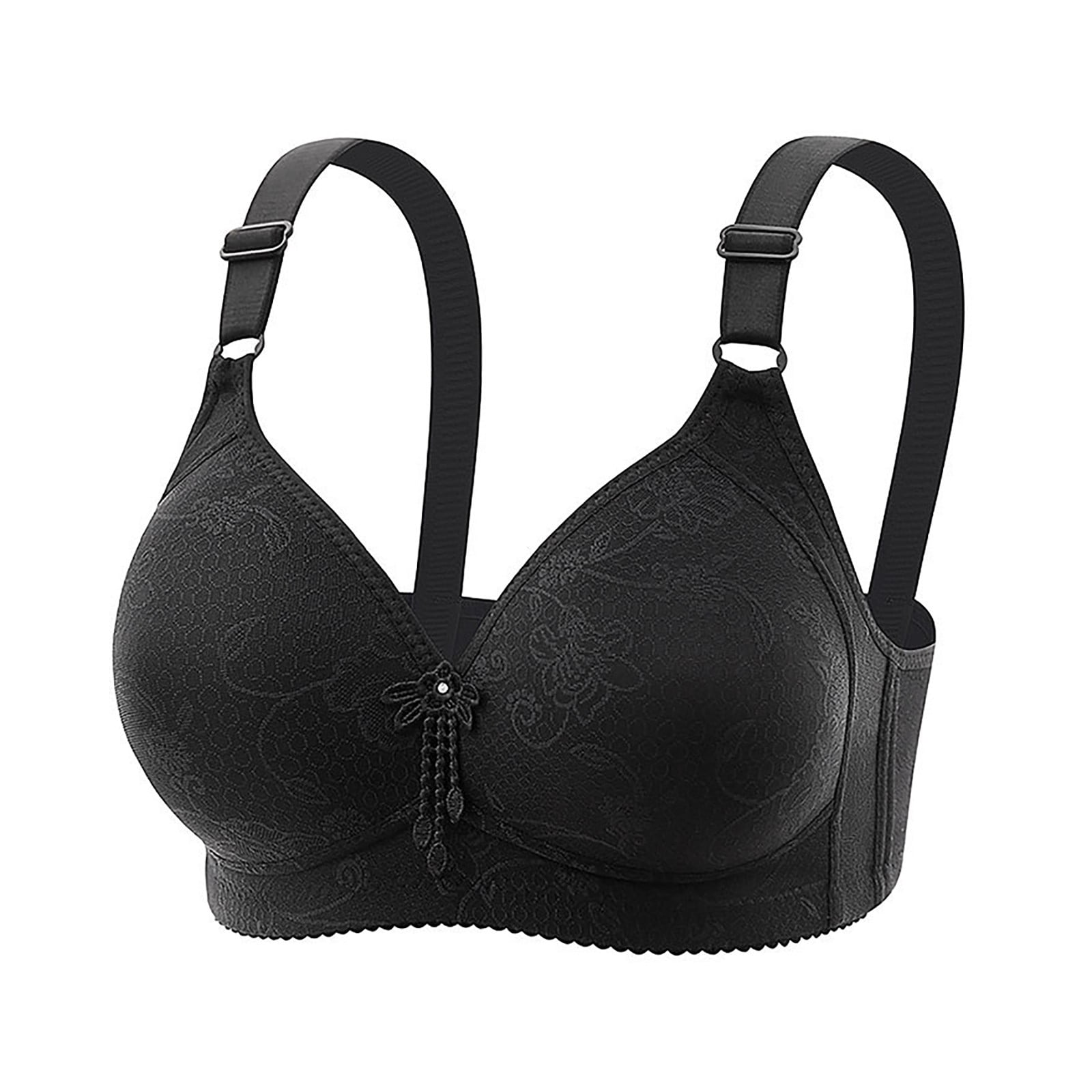 UoCefik Wireless Push Up Bras for Women,Full Coverage Bra with No ...