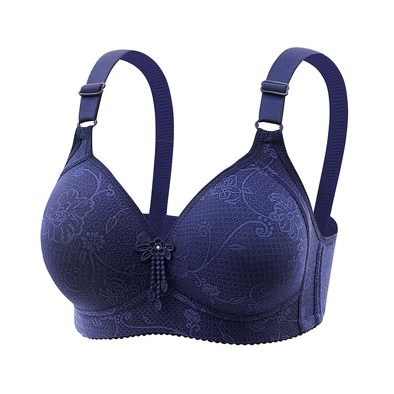 UoCefik Wireless Push Up Bras for Women,Full Coverage Bra with No ...