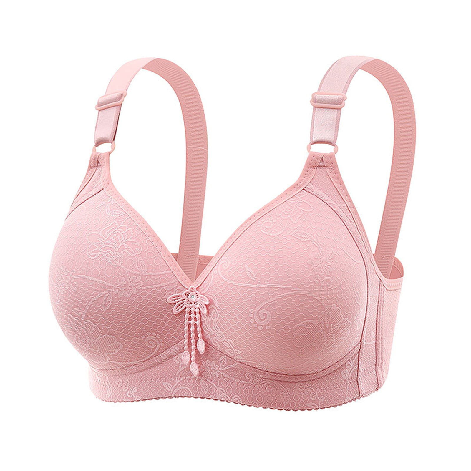 UoCefik Wireless Push Up Bras for Women,Full Coverage Bra with No ...