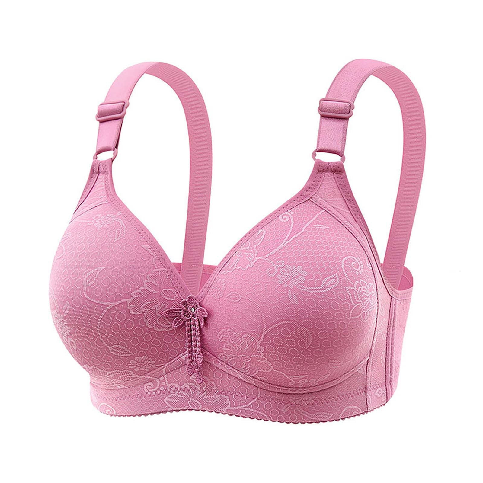 UoCefik Wireless Push Up Bras for Women,Full Coverage Bra with No ...
