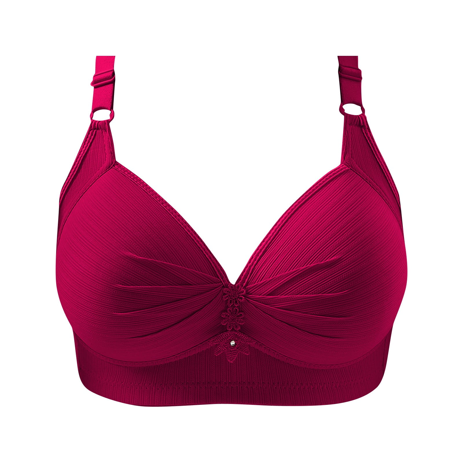 UoCefik Women's Wireless Bras Wirefree Low-impact Womens Bras No ...