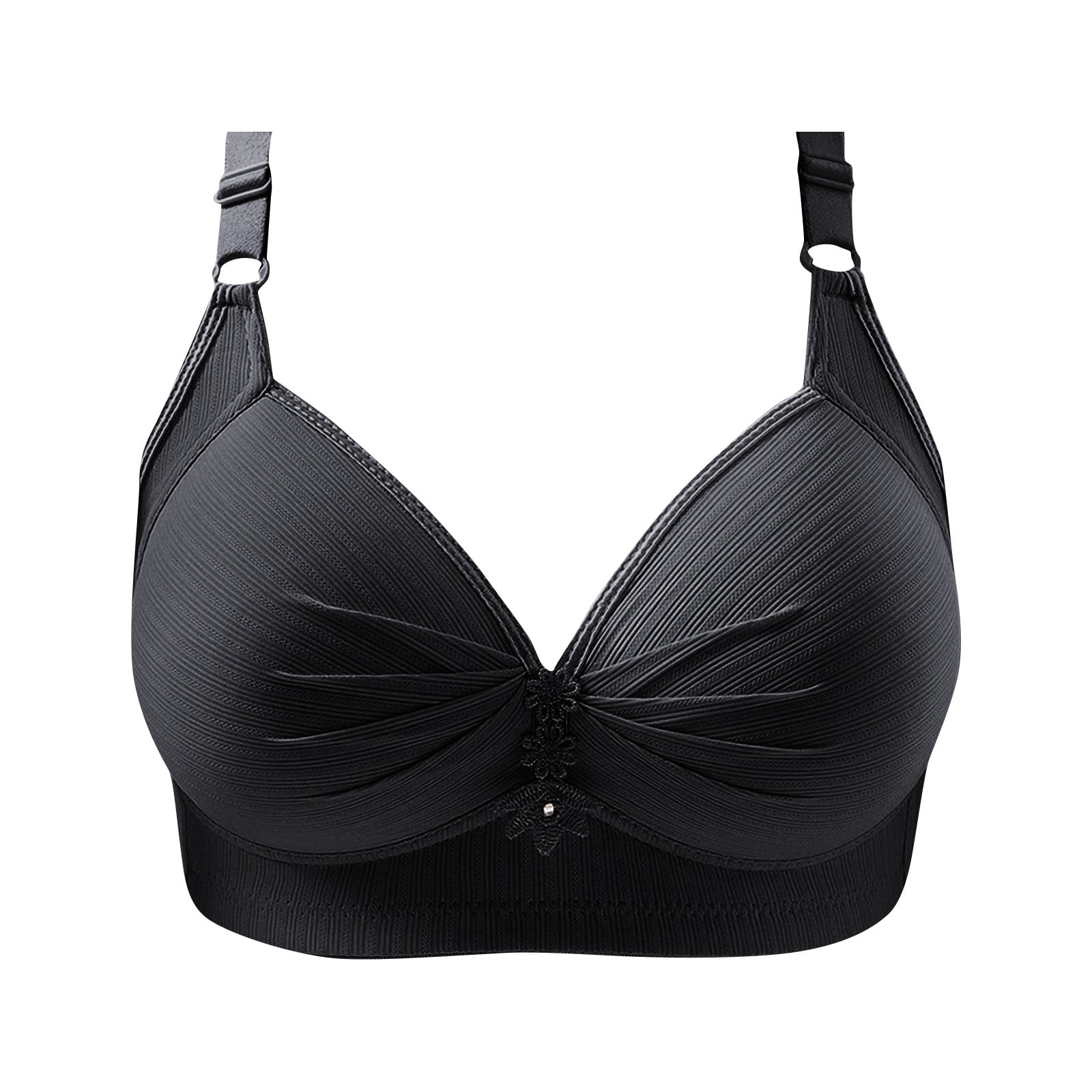 Uocefik Womens Low Impact Wireless Bras Wirefree Womens Bras No Underwire Comfortflex Soft T