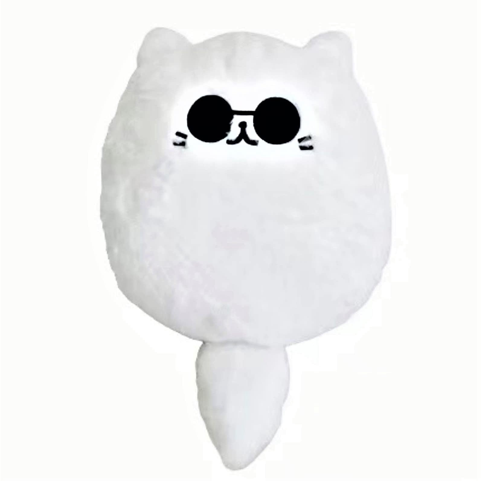 Uomieefy 16inch/40cm JJK Cute Cat Plush Pillow - Gojocat Plush Stuffed ...