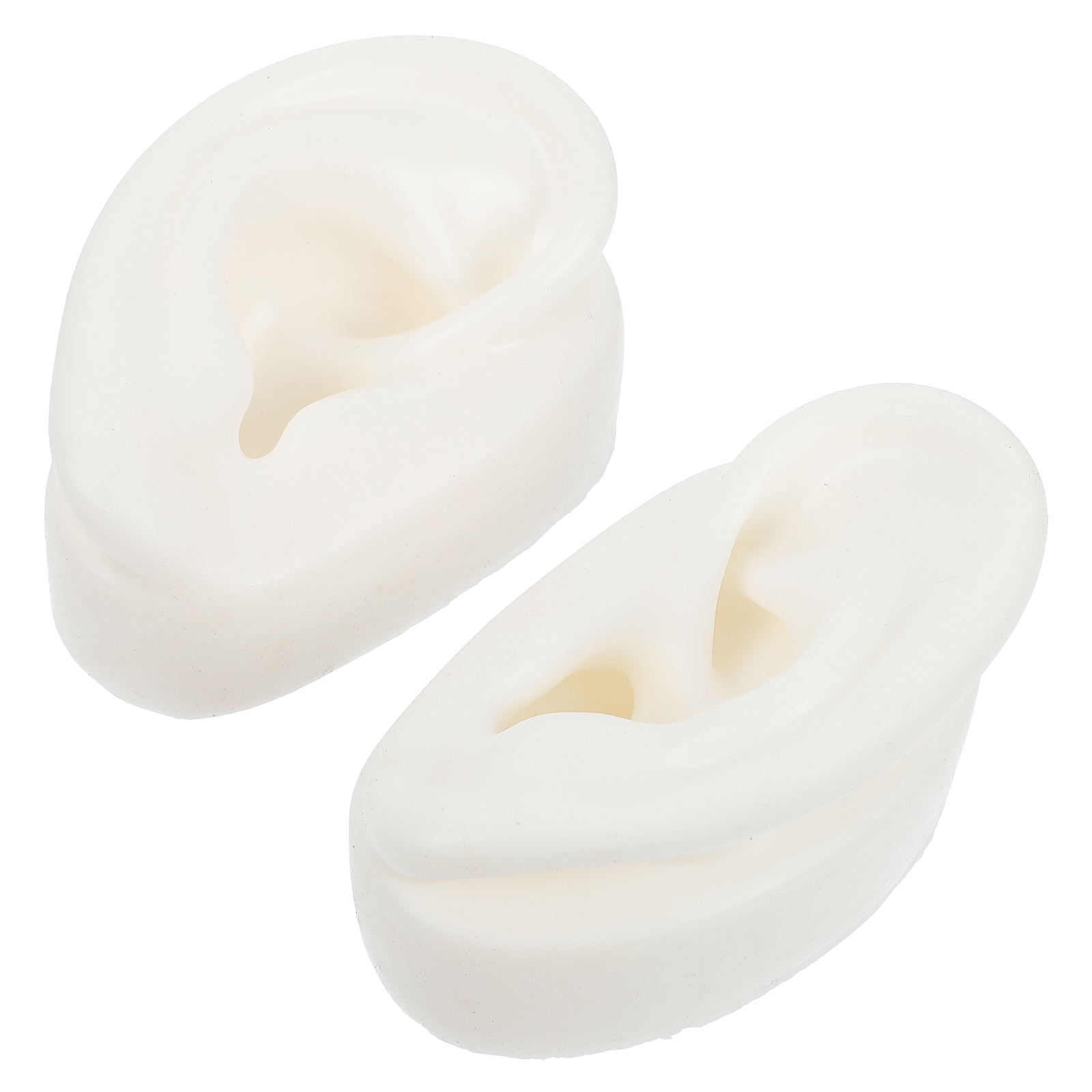 Uonlytech 1 Pair Silicone Ear Model Display for Anatomy Education Tool ...