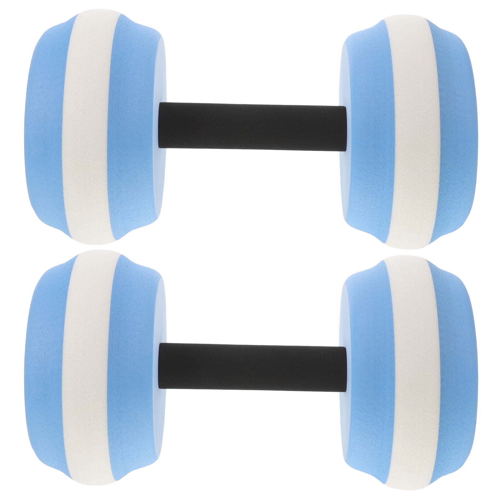 Uonlytech 1Pair Blue Water Resistance Aerobics Dumbbells for Balance ...