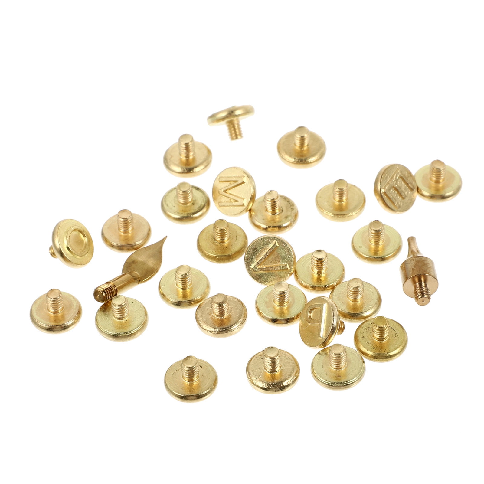 Uonlytech 1 Set Wood Burning Tip Copper Letters for Personalizing ...