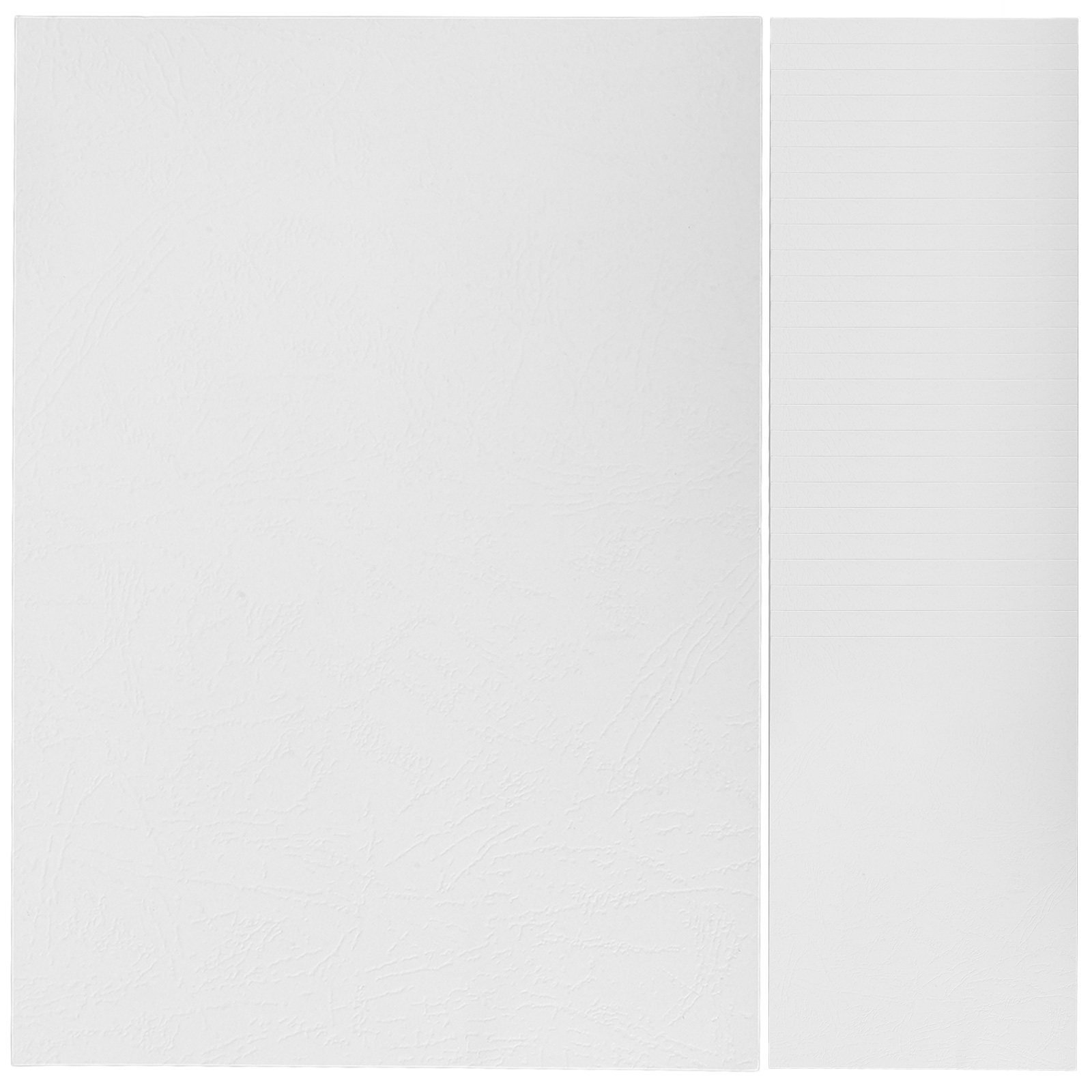 Uonlytech Presentation Covers A4 Binding Covers White Texture Paper For ...