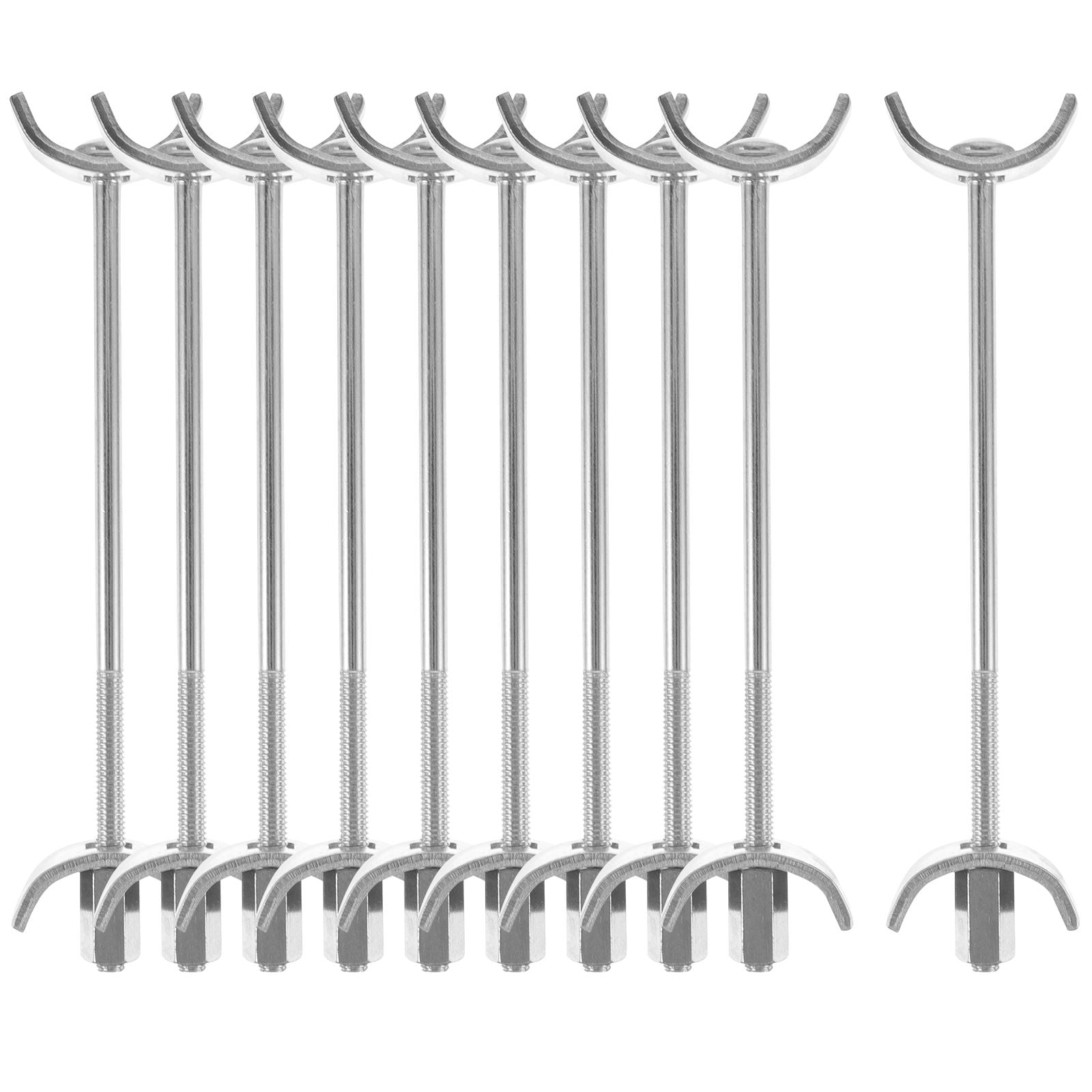 Uonlytech Countertop Connectors Galvanized Steel Silver for Connecting ...