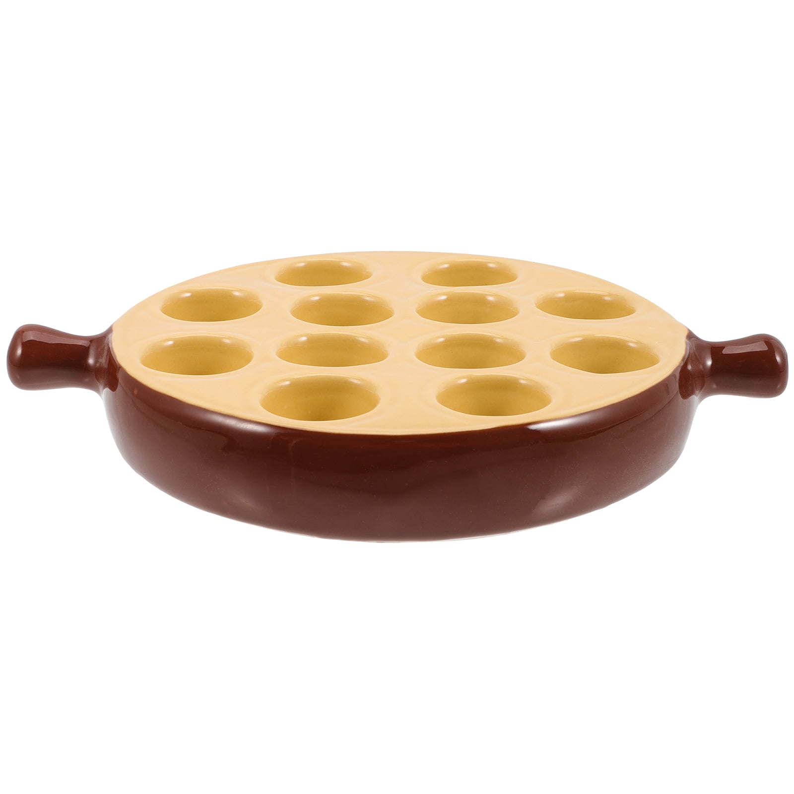 Uonlytech 1Pack Food Serving Escargot Baking Tray for Restaurants Multi ...