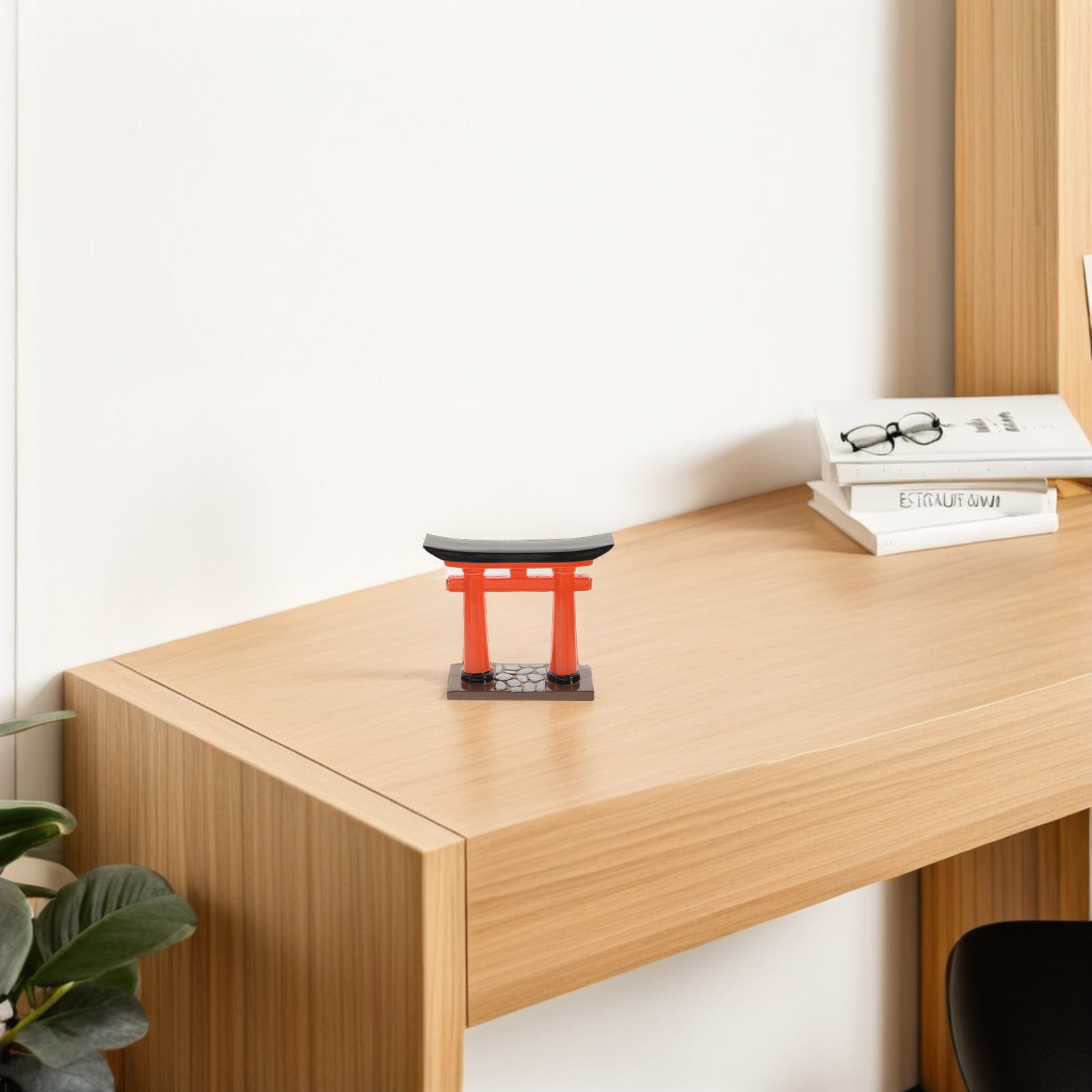 Uonlytech Miniature Japanese Style Miniature Gate Resin 1Pack 3.5X3.1X1 ...