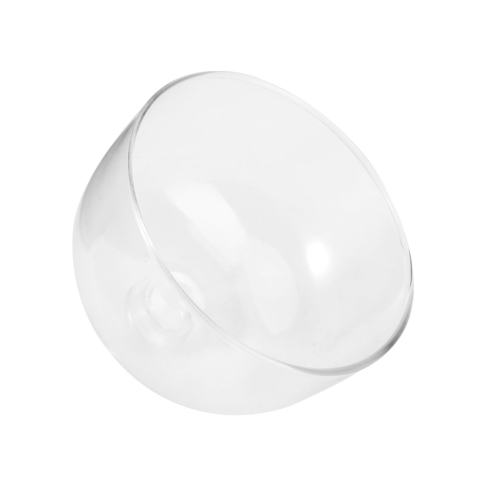 Uonlytech 1Pcs Round Glass Cake Dome Cover For Cakes And Salads ...