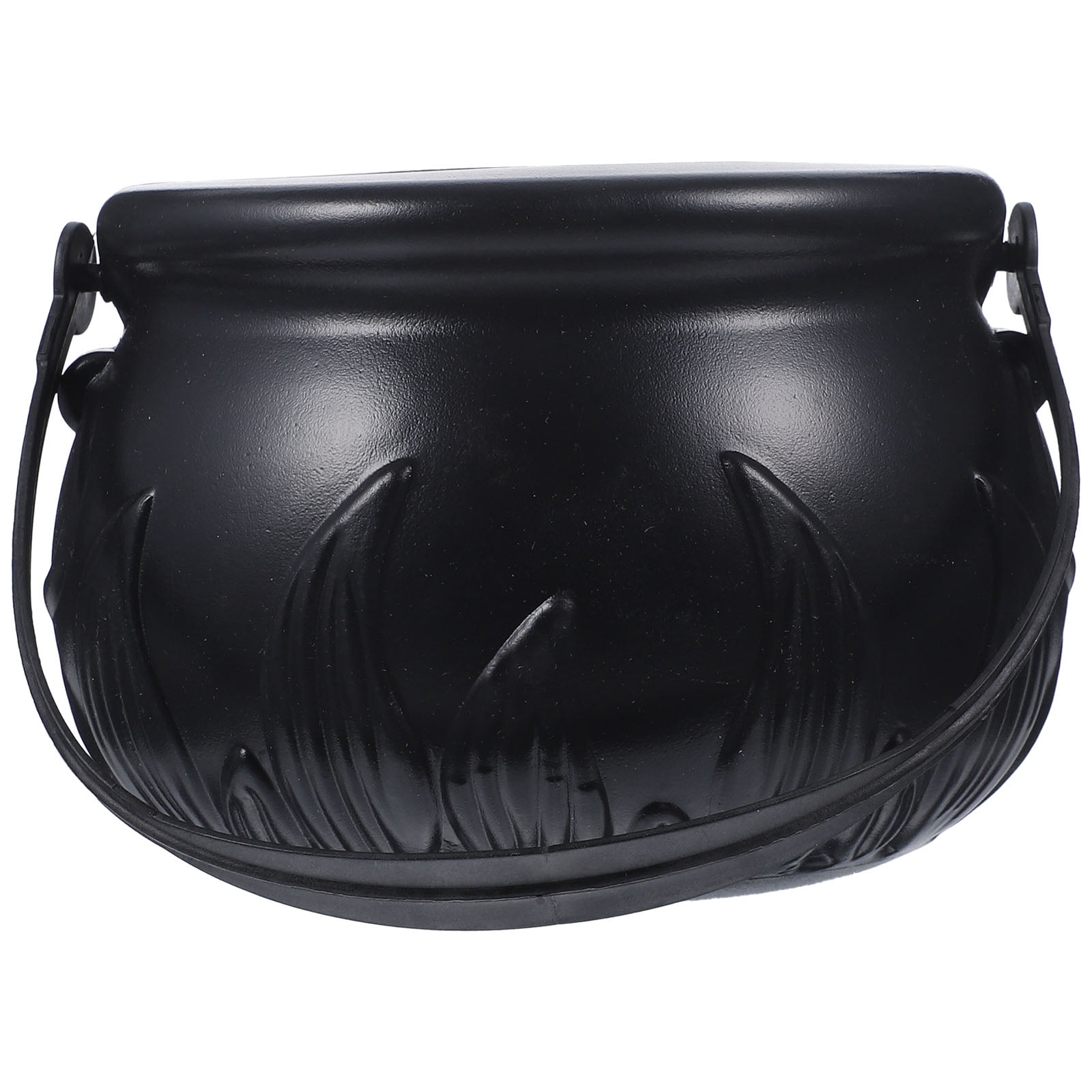 Uonlytech 1Set Witch Bucket Black Plastic Themed Candy Holder for ...