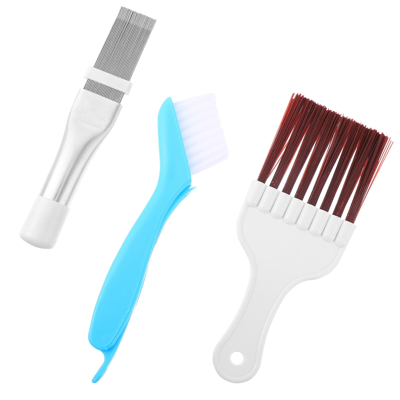 Uonlytech 2 Brushes Air Conditioner Fin Comb Cleaner Kit Condenser ...