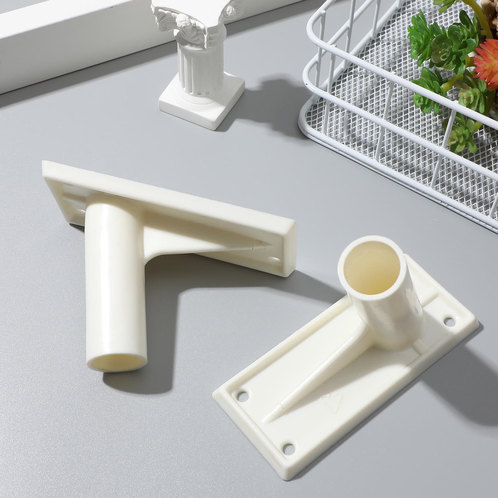 Uonlytech 2Pack Waterproof Flag Pole Mounting Bracket for Wall ...